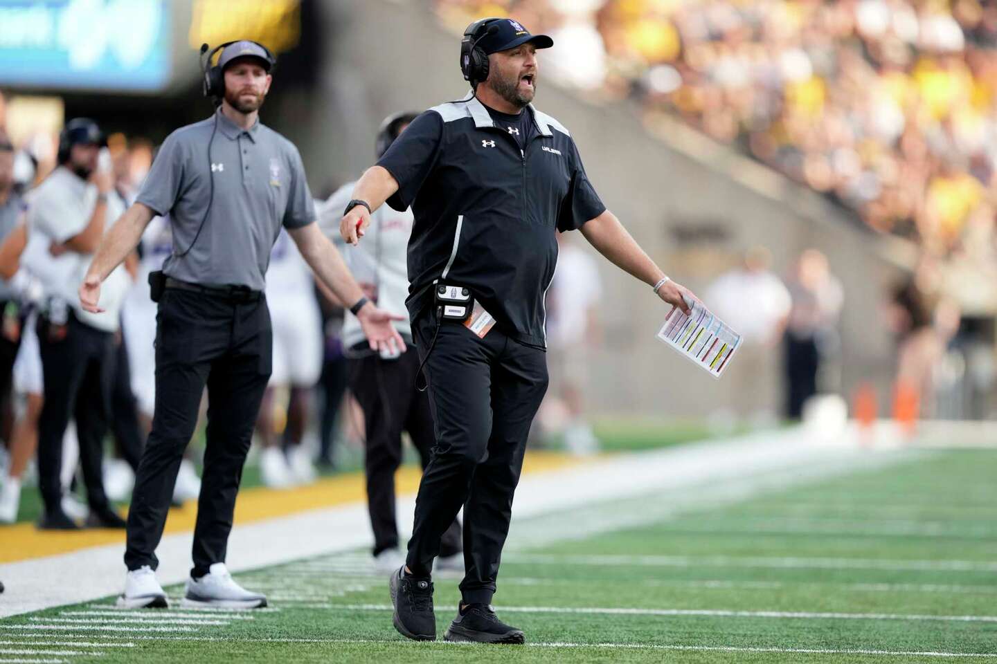 UAlbany football leads early before Iowa charges to victory