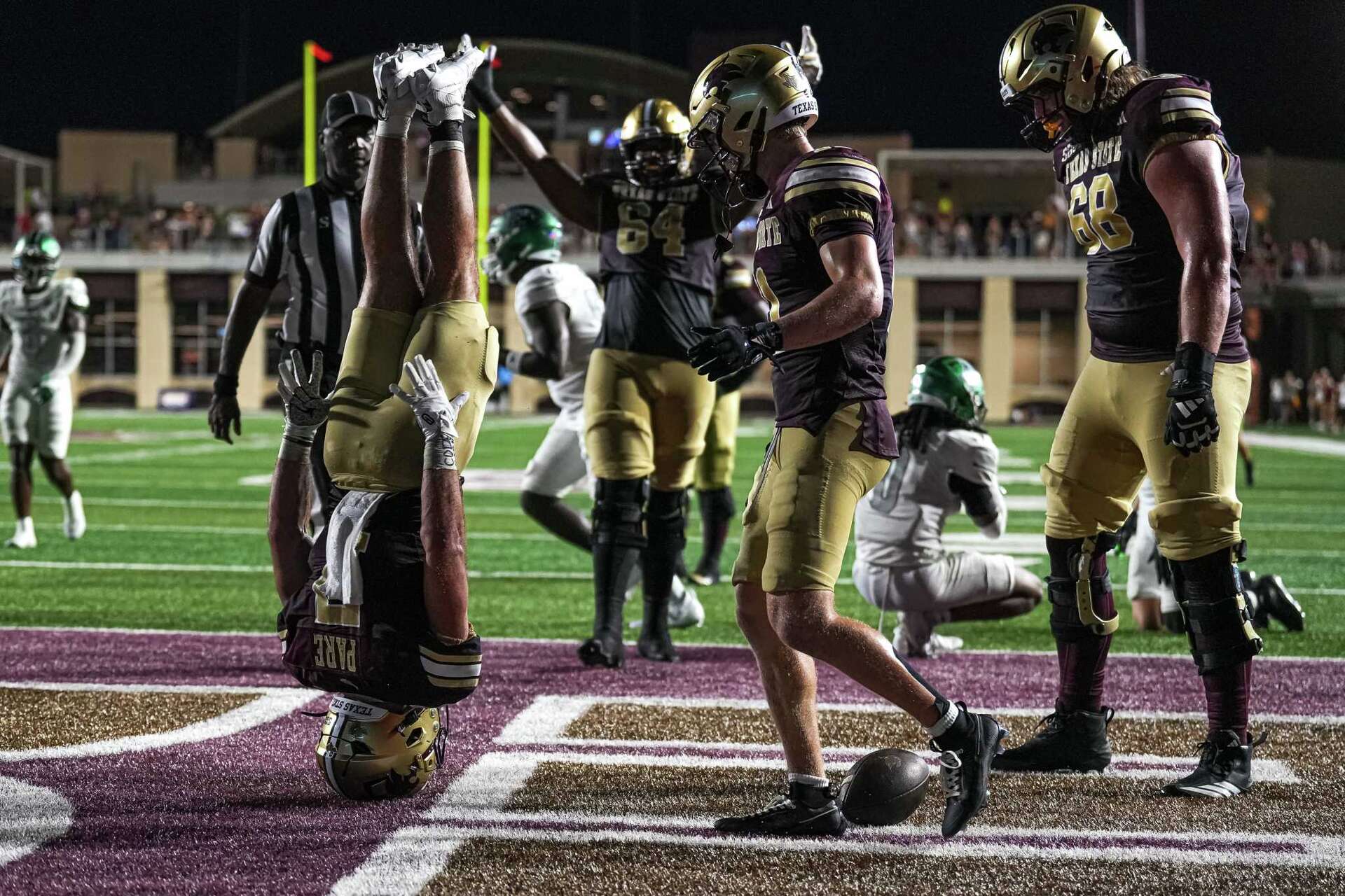 Texas State football vs Eastern Michigan score: Bobcats earn first win