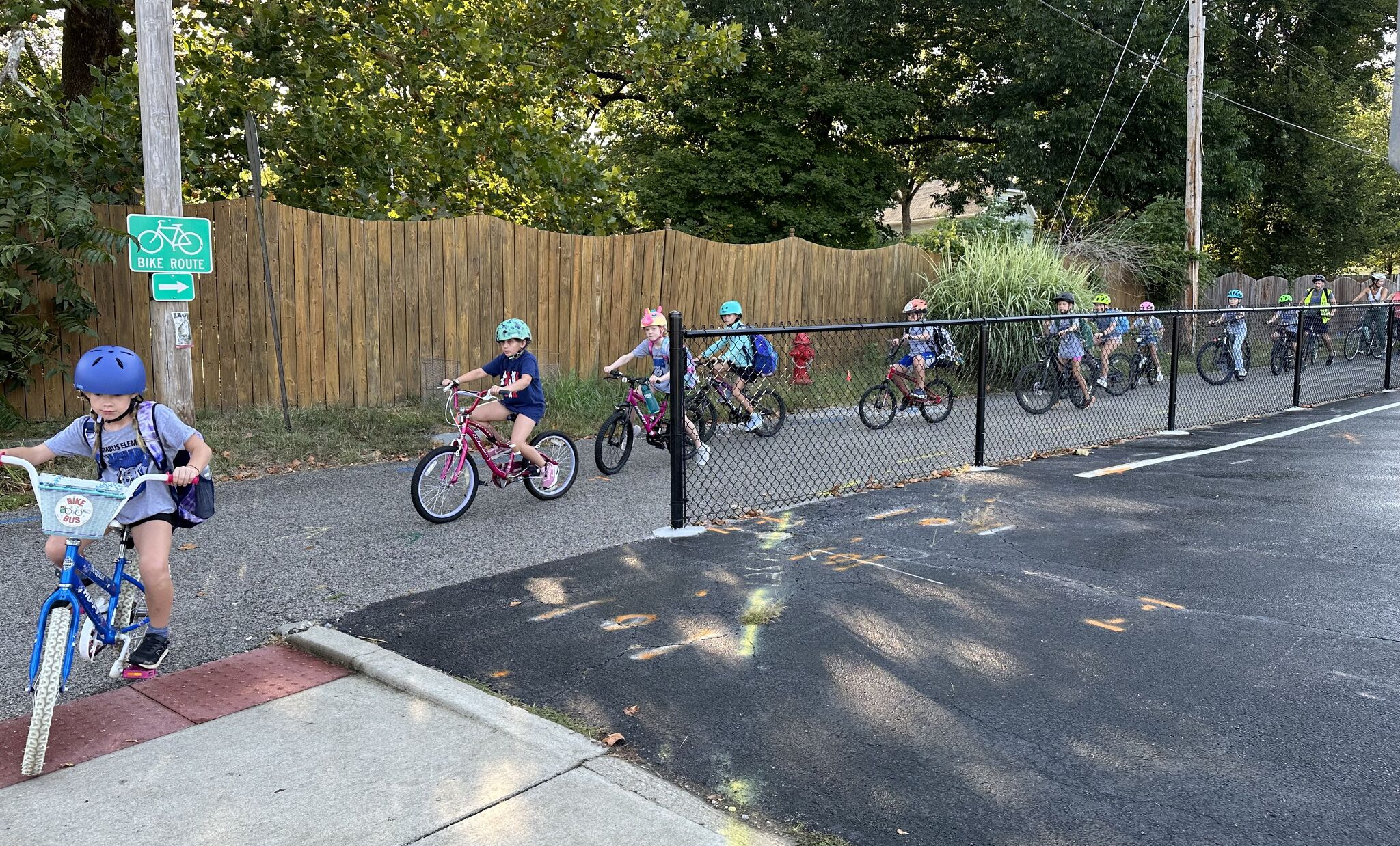 Week Without Driving, Bike Bus return to Edwardsville IL