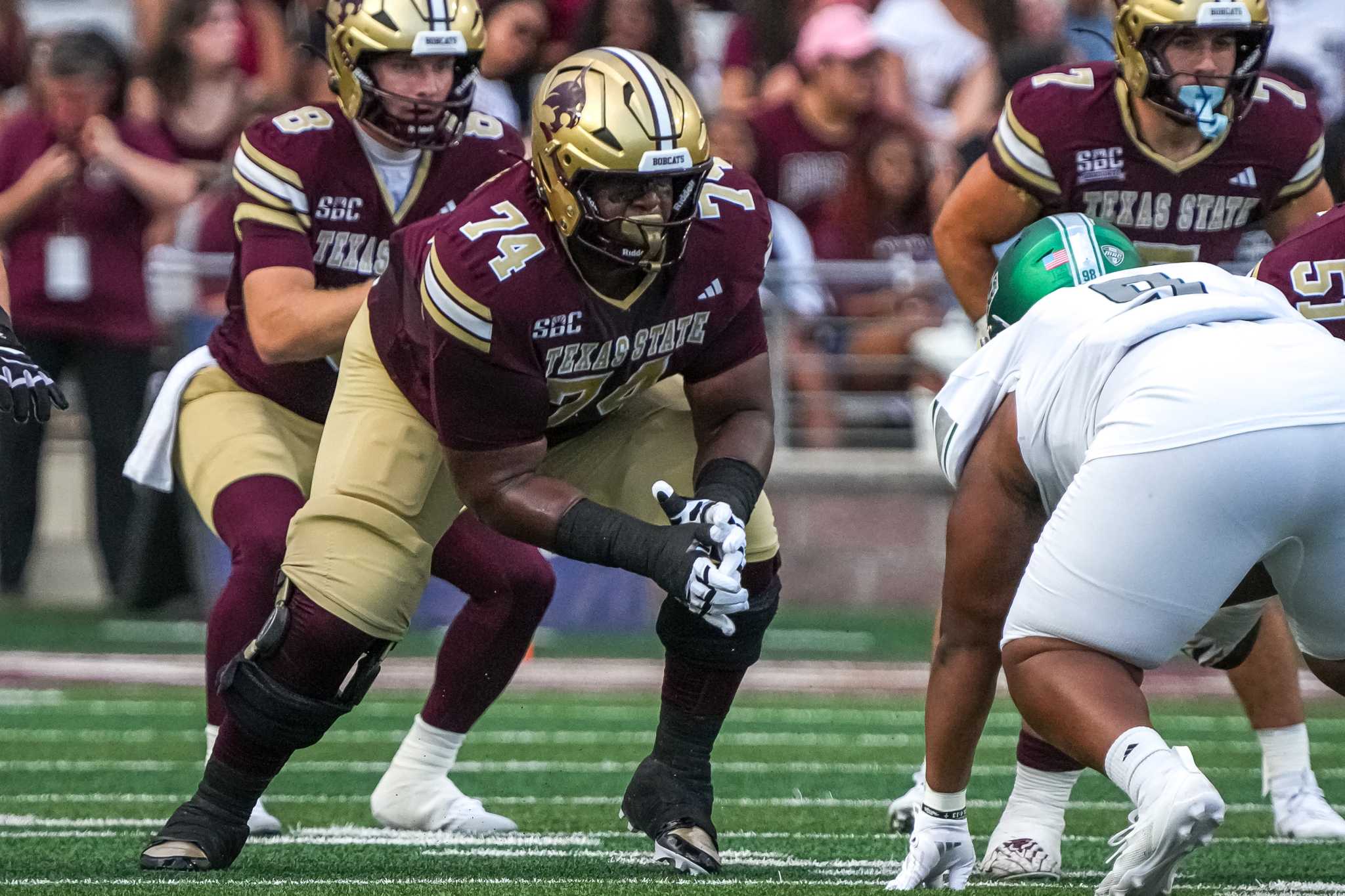 Texas State football OL Tellek Lockette to redshirt for 2025 season