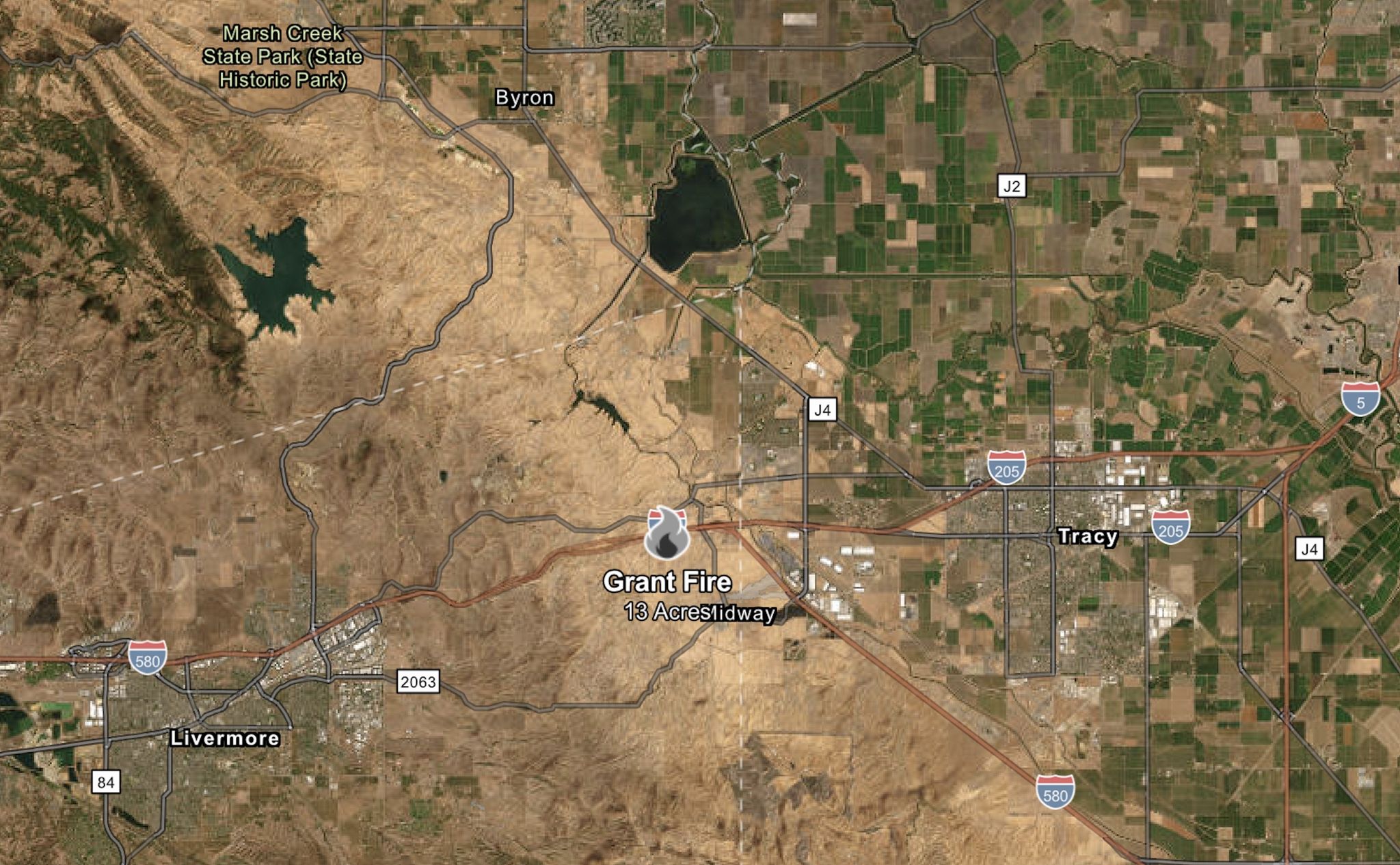 Alameda Co.: Grant Fire Final Report Says Fire Reached 13 Acres Before ...