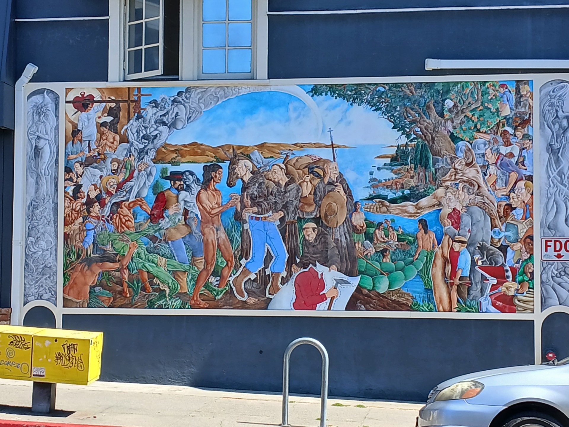 Oakland: Piedmont Avenue Mural, Subject Of Nudity, Other Complaints, To Stay Up For Now