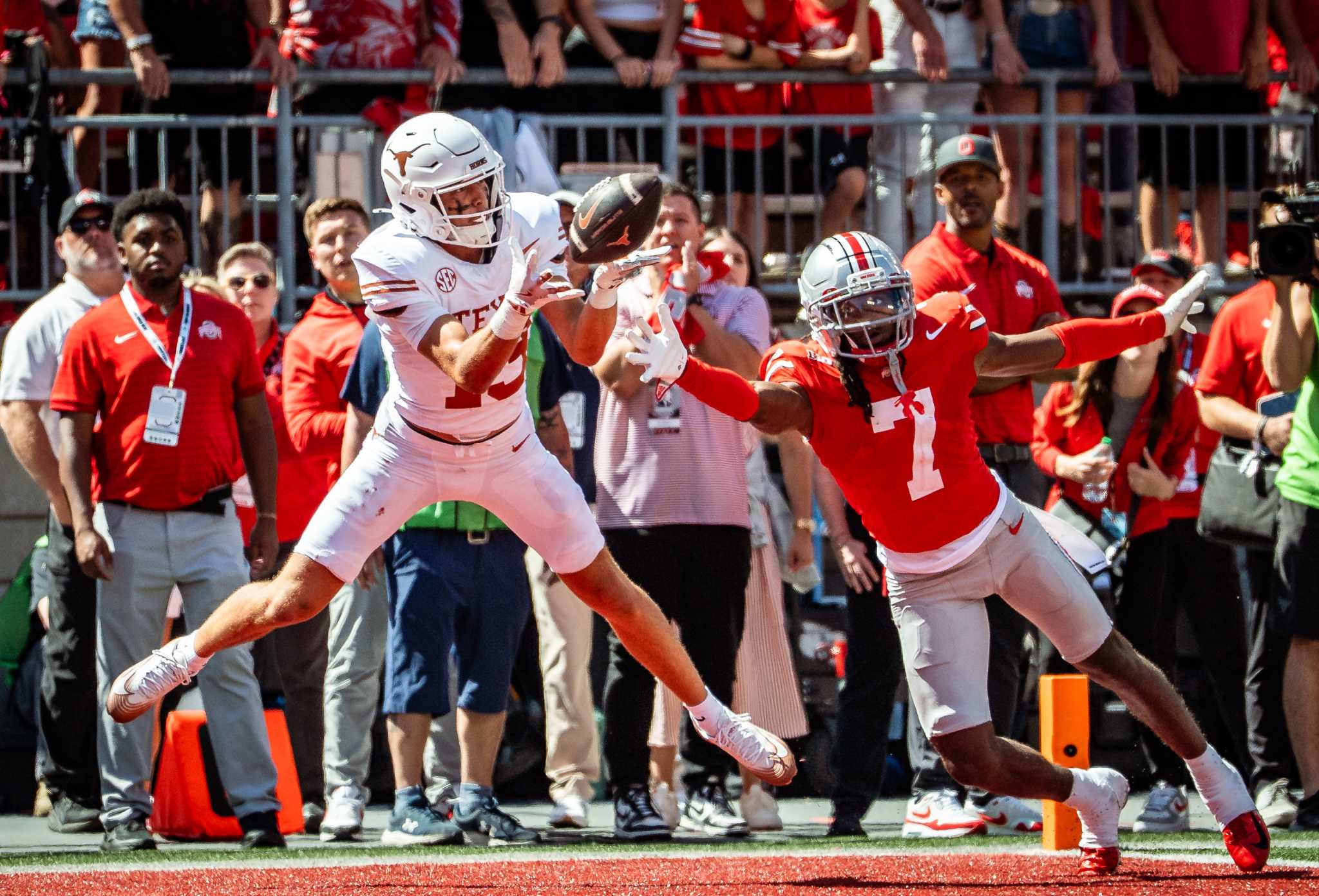 University of Texas receiver Parker Livingstone enters transfer portal