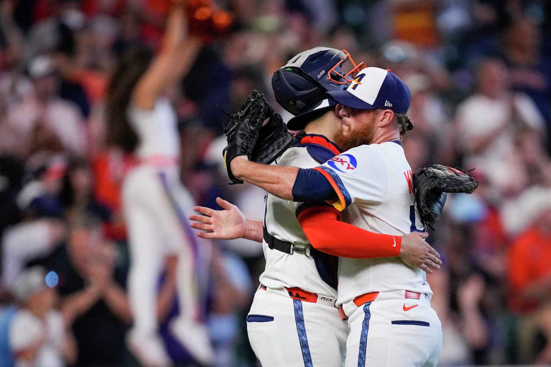 Houston Astros back Luis Garcia's return with plenty of offense