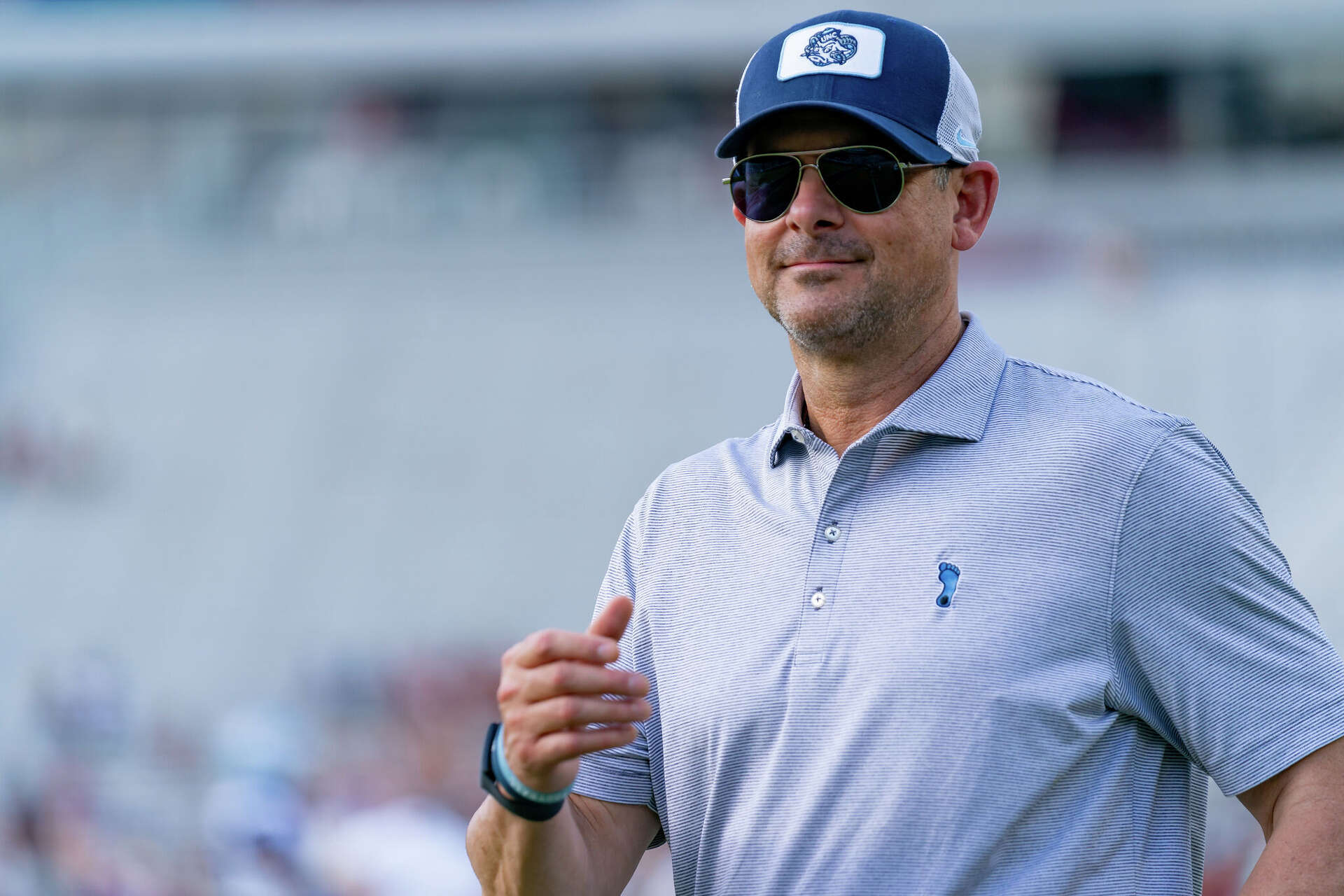 Why was Yankees manager Aaron Boone at North Carolina football game?
