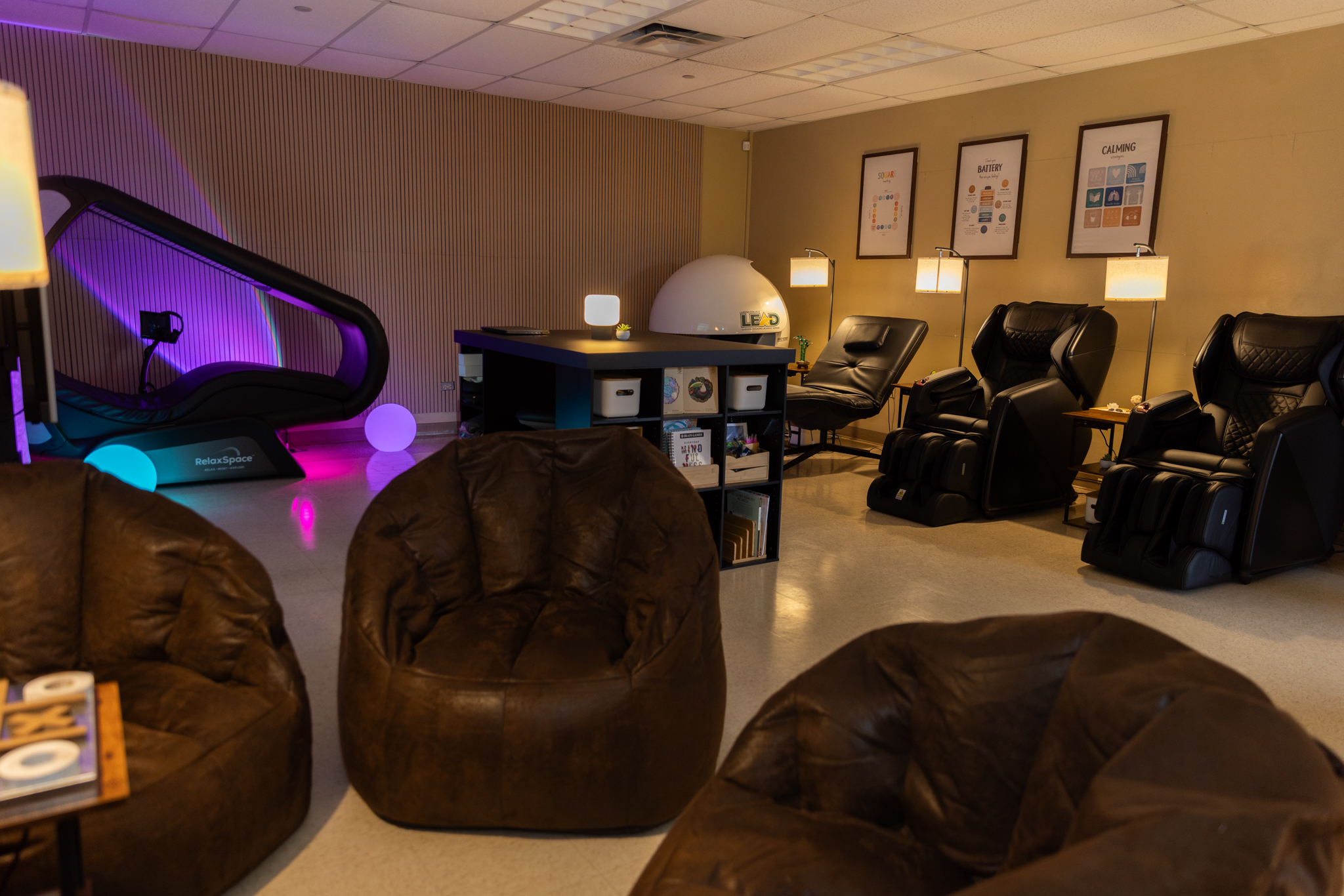 Laredo College opens LEAD Center for student wellness and relaxation