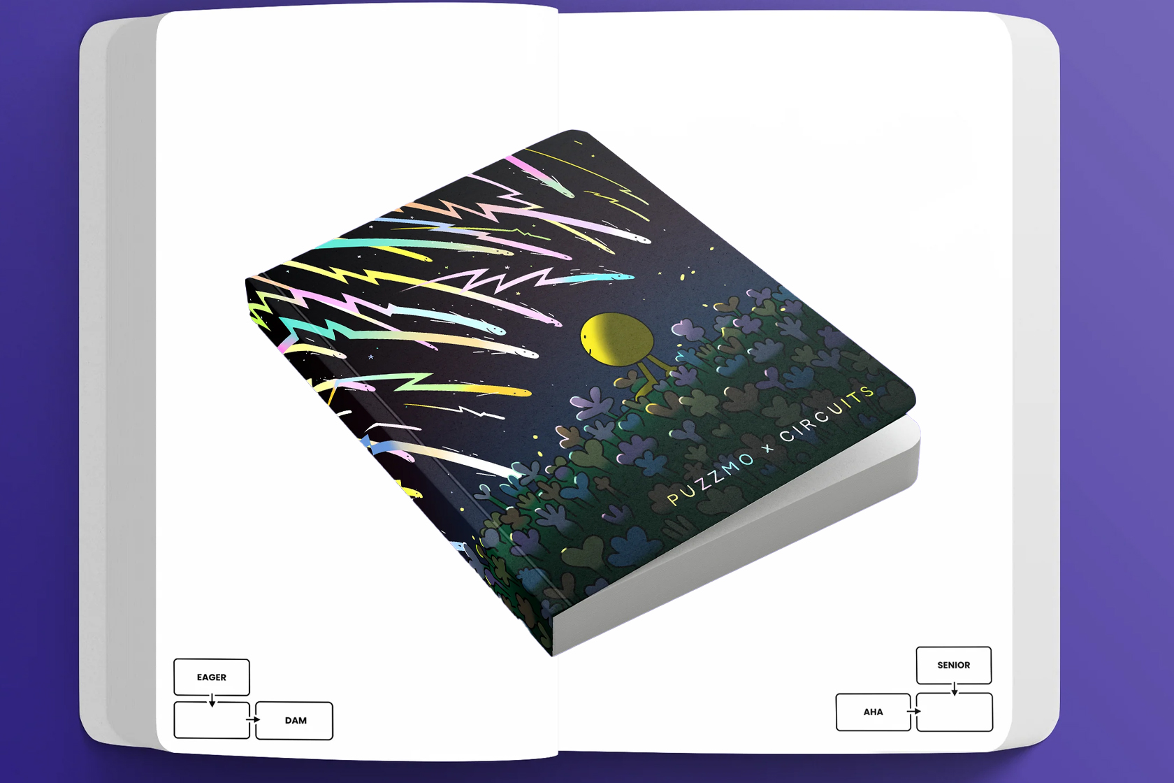 Puzzmo’s new quirky $20 notebook is built to keep you distracted