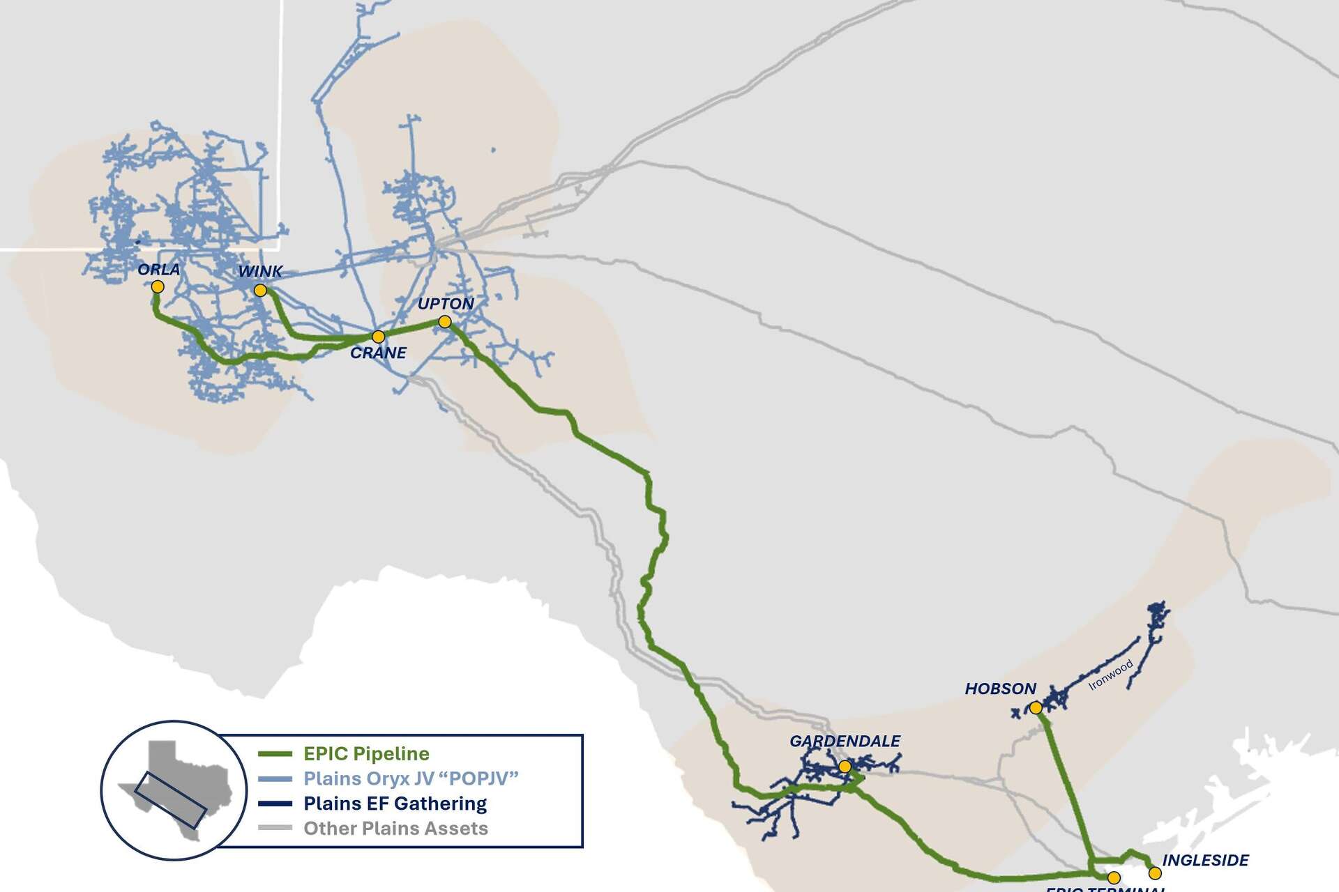 Plains to buy EPIC pipeline interests from Diamondback, Kinetik
