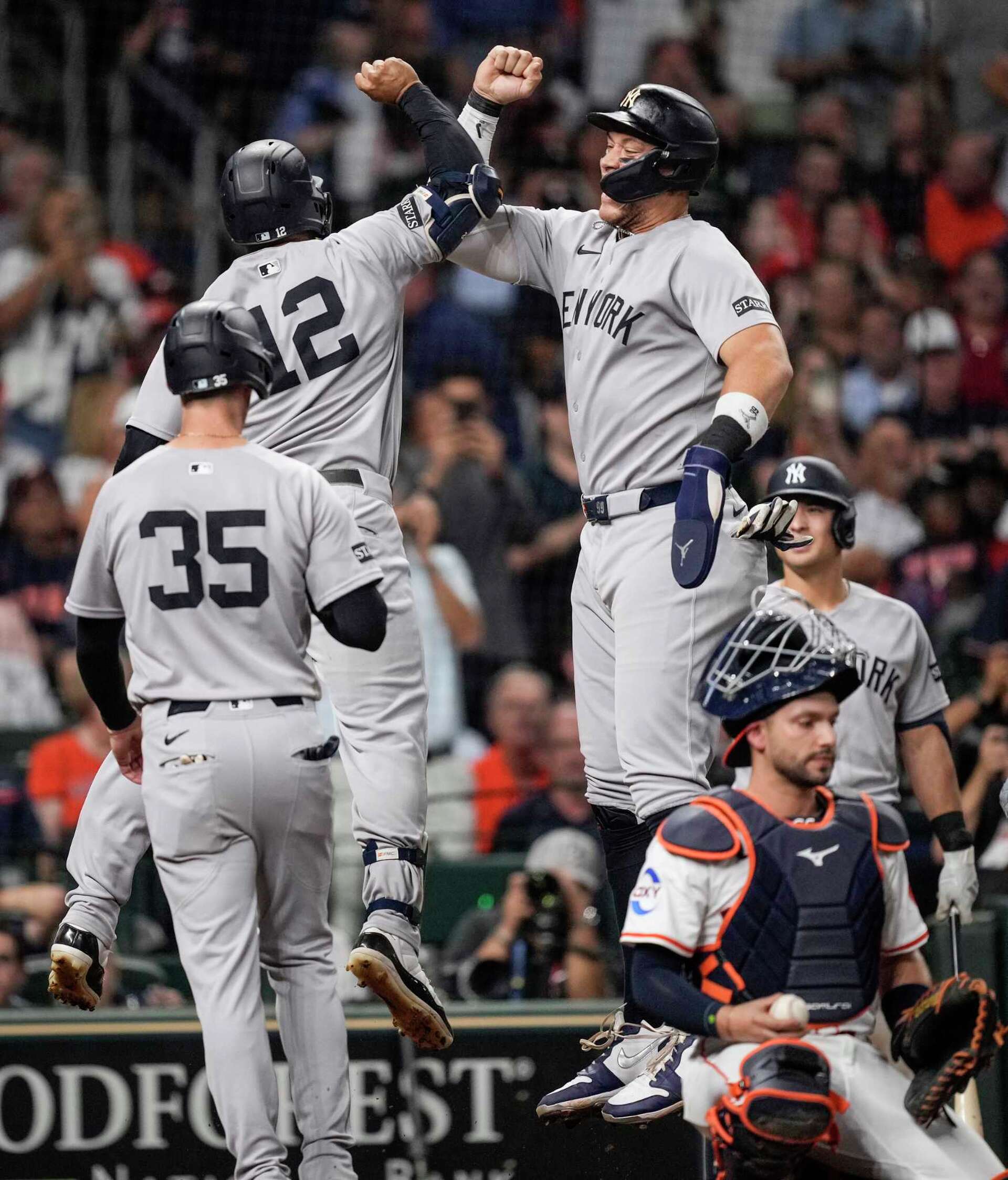 Home runs sink Framber Valdez, Astros in loss to Yankees