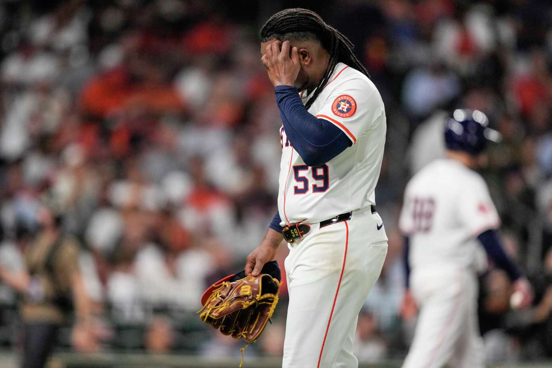 Astros' Framber Valdez: Cross-up with César Salazar a 'mistake'