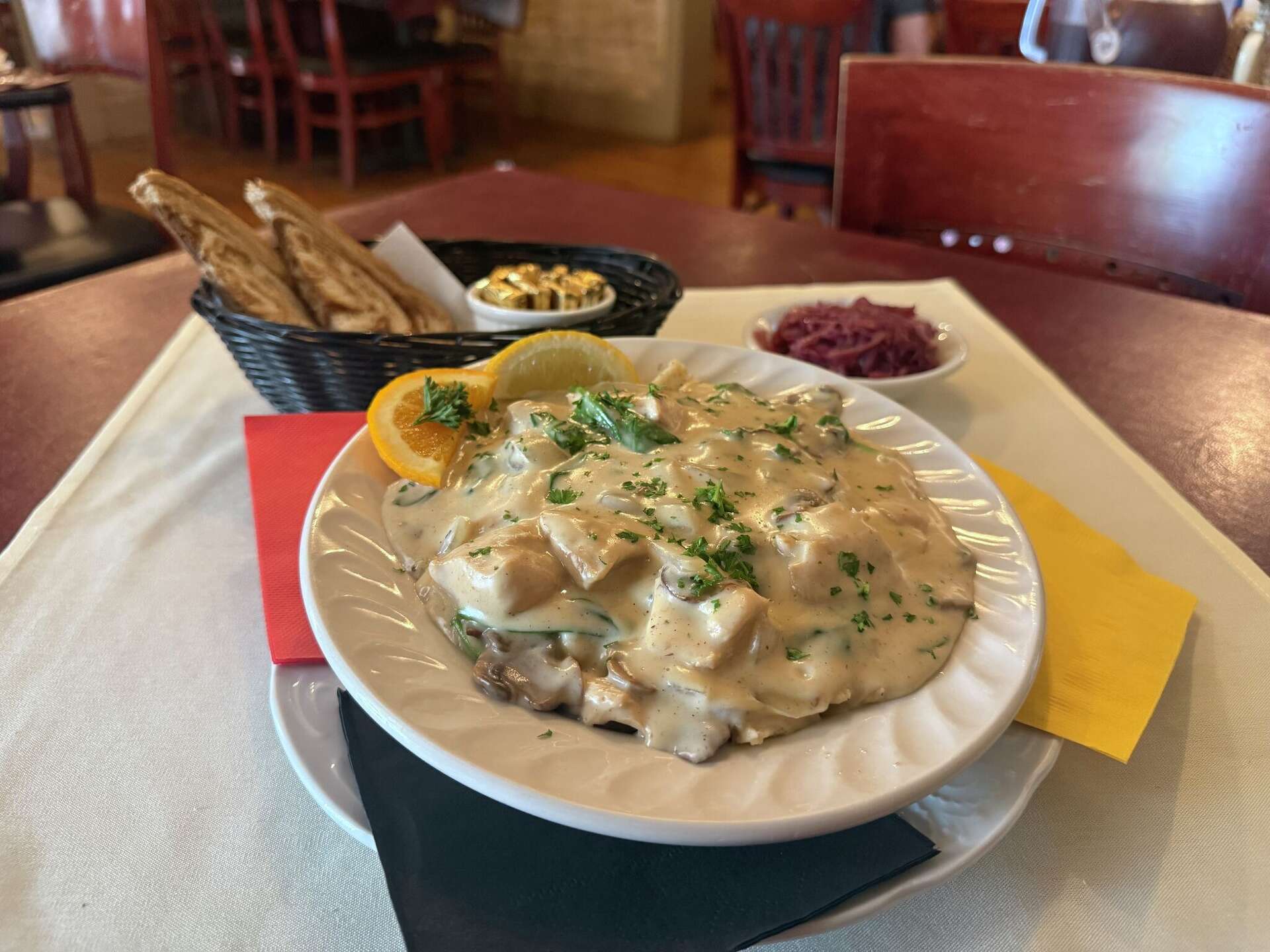 Alpine Haus serves authentic German food in New Braunfels