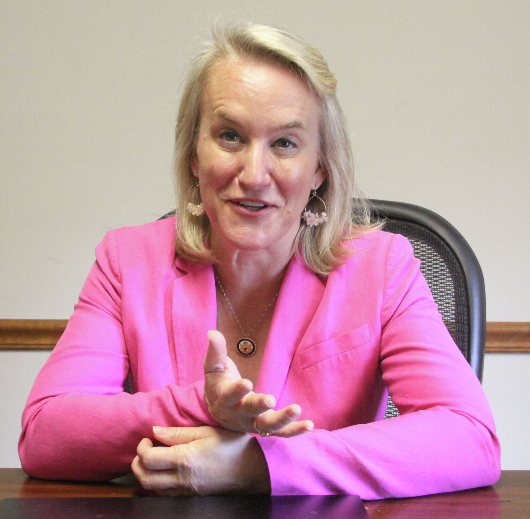 U.S. Rep. Nikki Budzinski talks about issues in Illinois