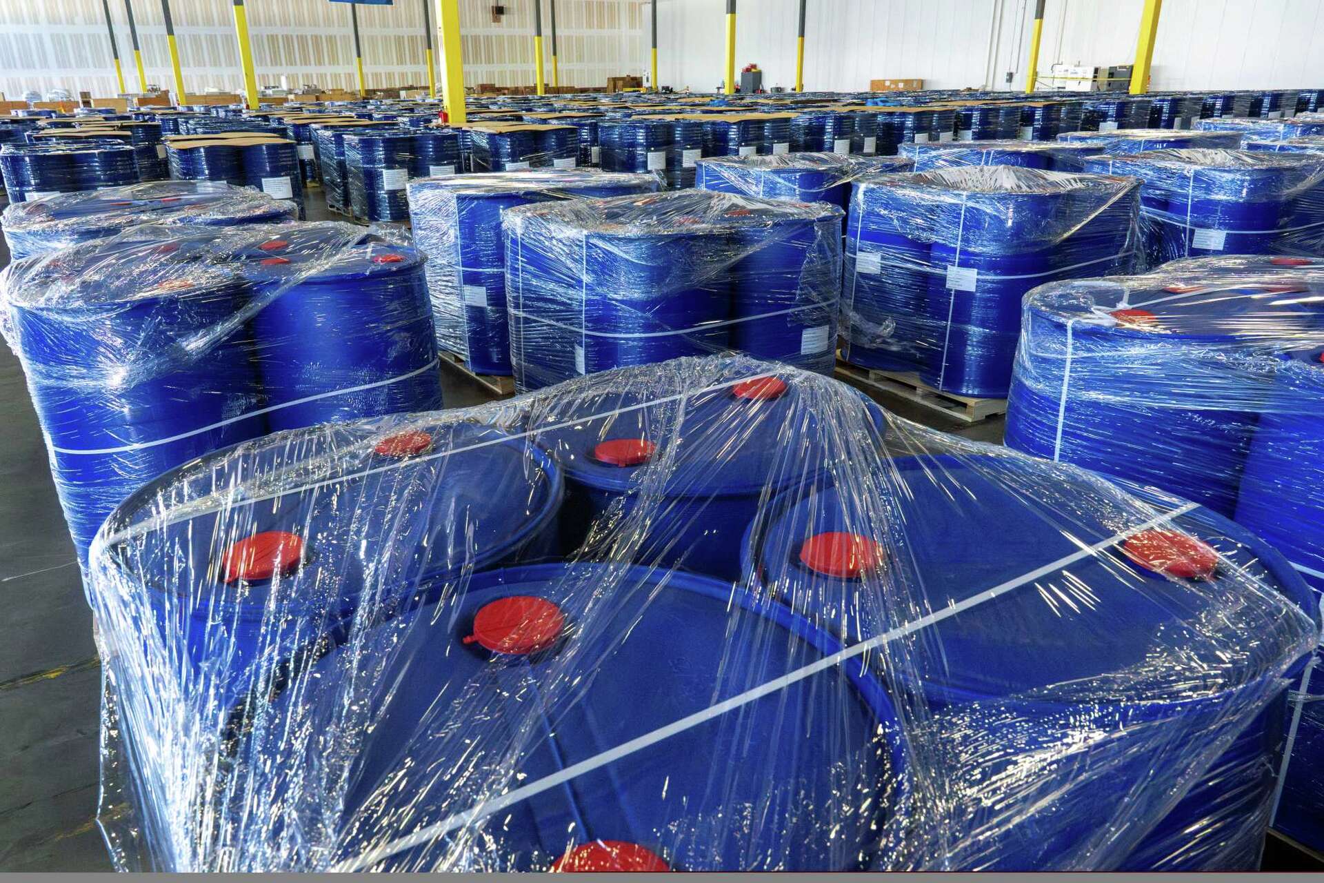 U.S. seizes 1,300 barrels of meth precursors in massive drug bust