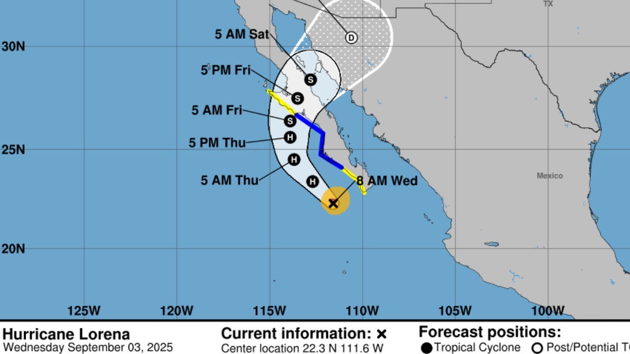 Hurricane Lorena Tracker: Desert Southwest Homeowners Targeted for ...
