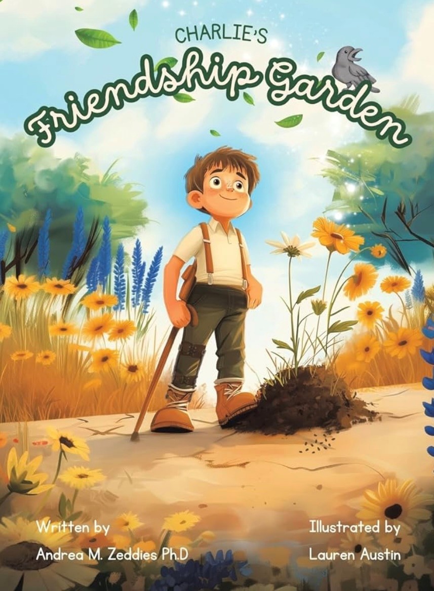 Children's book ‘Charlie’s Friendship Garden’ inspired by Beaumont man