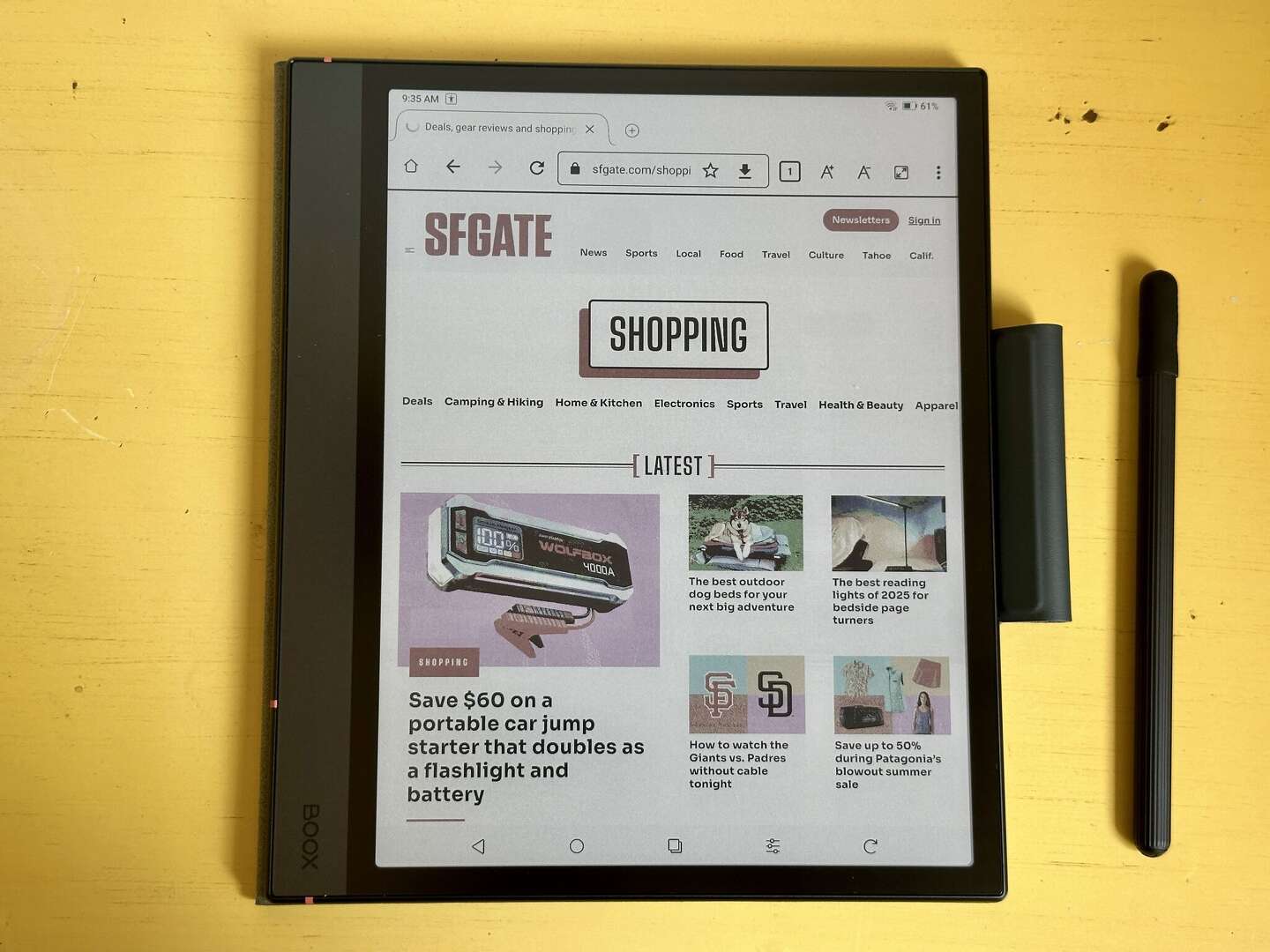 Boox Note Air 4C tablet review (2025)