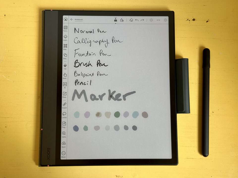 Boox Note Air 4C tablet review (2025)