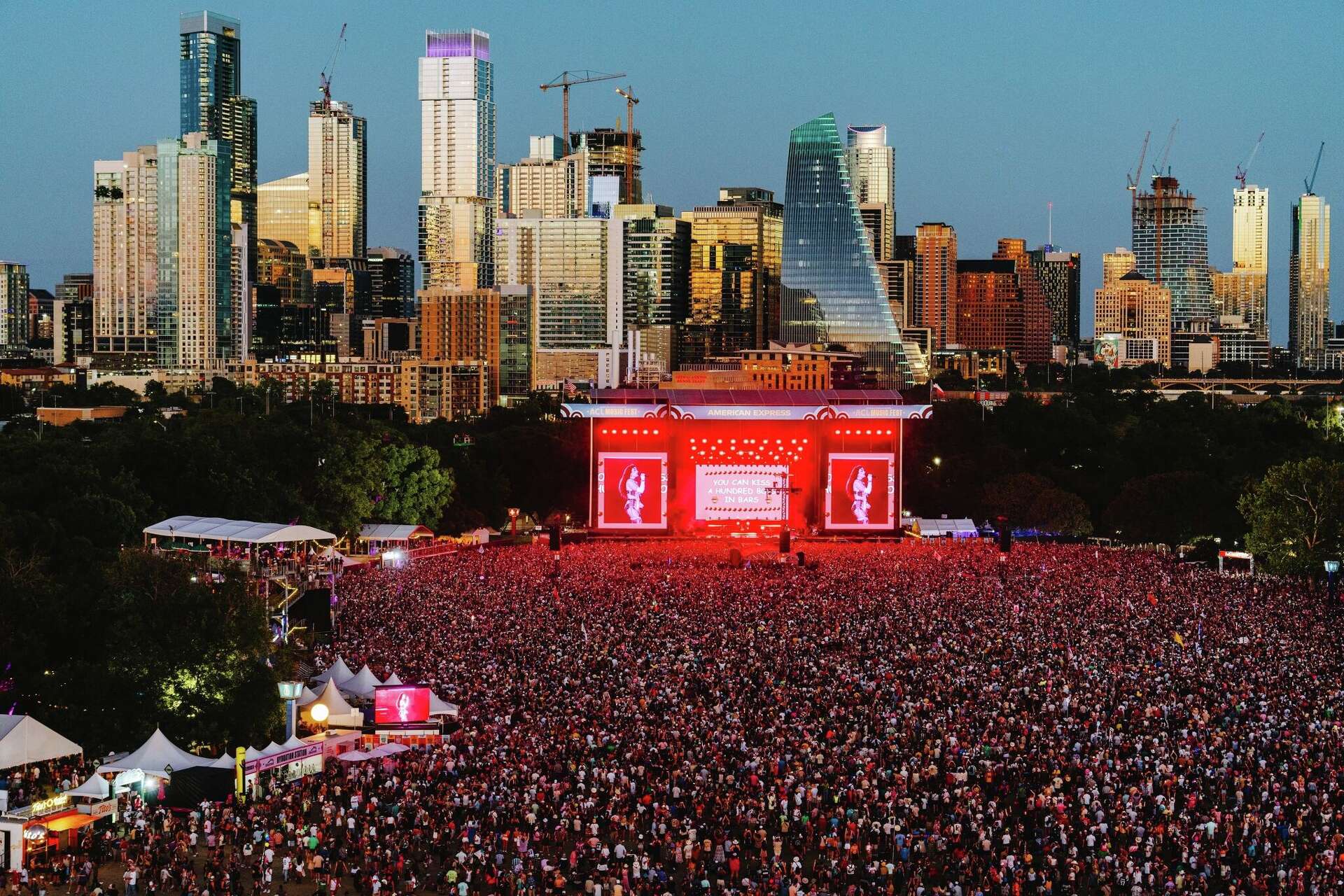 Austin City Limits Music Festival map 2025: Guide to stages, food