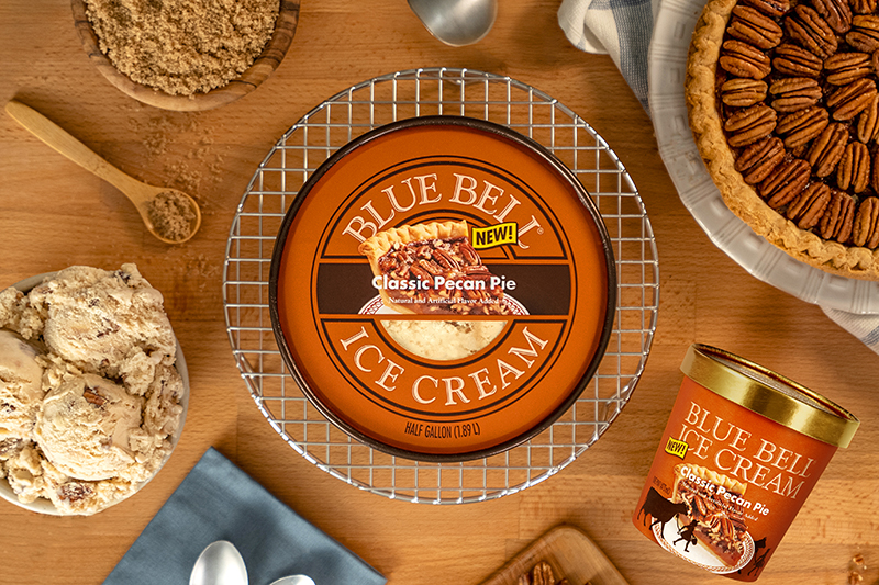 Blue Bell Ice Cream introduces Classic Pecan Pie Ice Cream