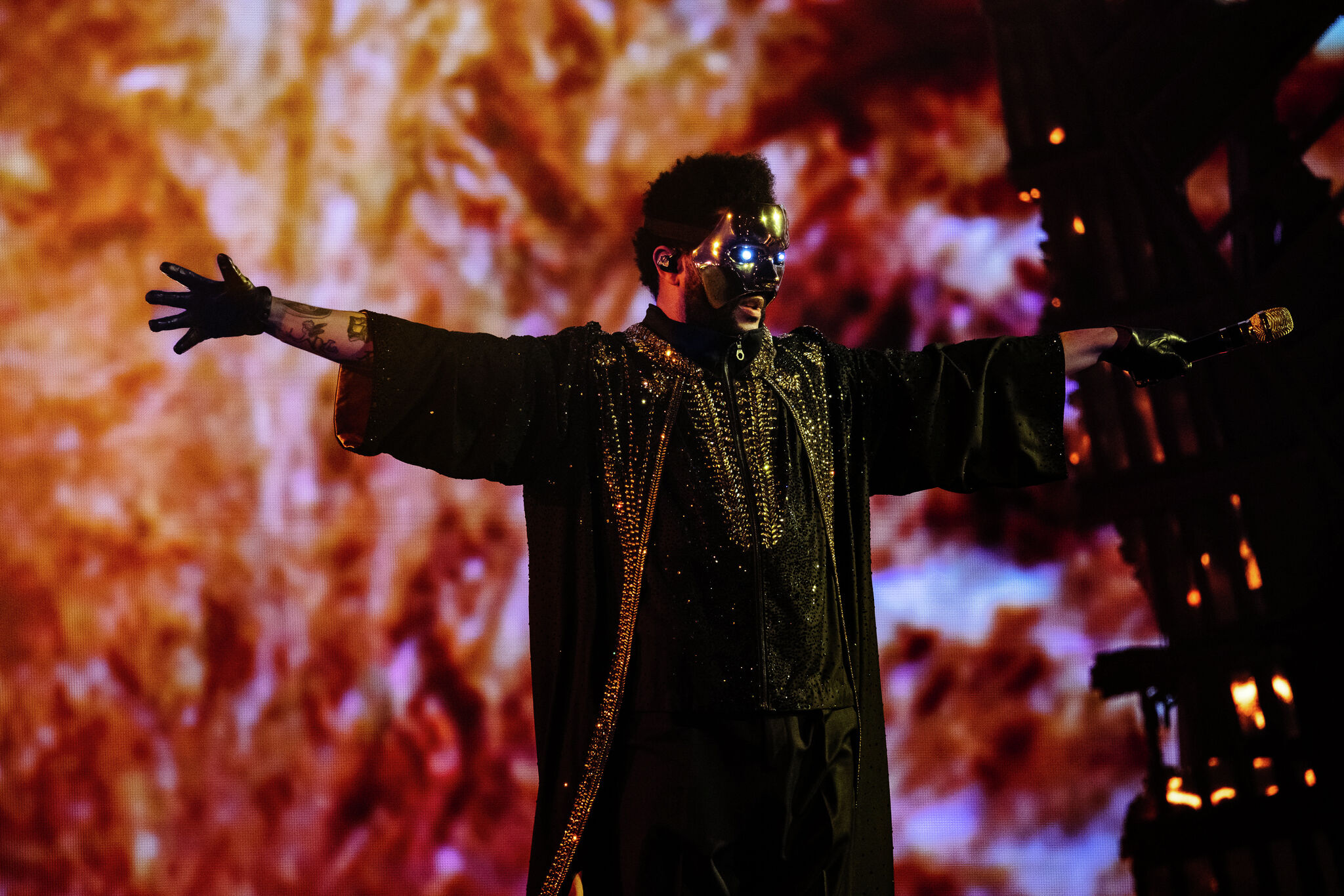 PHOTOS: The Weeknd performs in San Antonio to end US tour