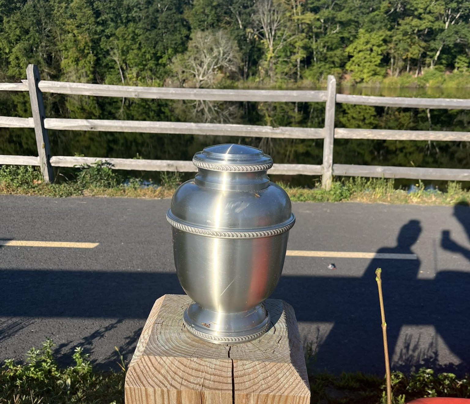 Urn with cremated remains found on Canton running trail, police say