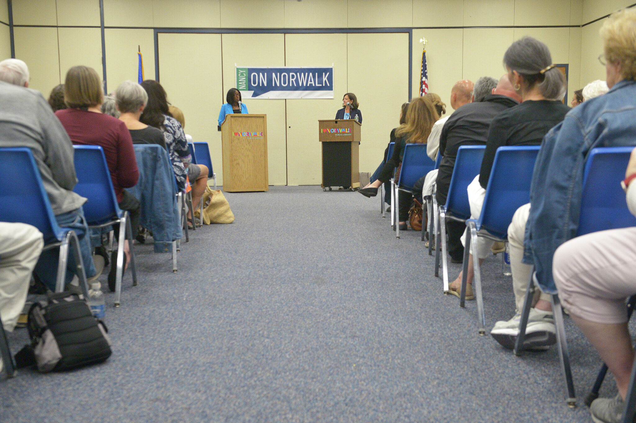 Norwalk mayoral candidates try to distinguish themselves in debate
