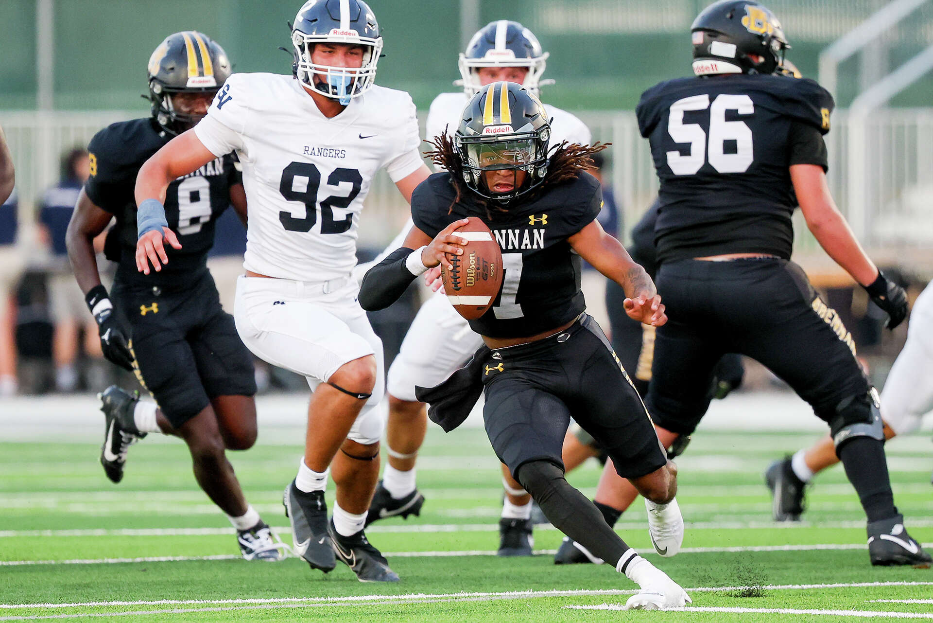 Brennan downs Smithson Valley in high school football showdown