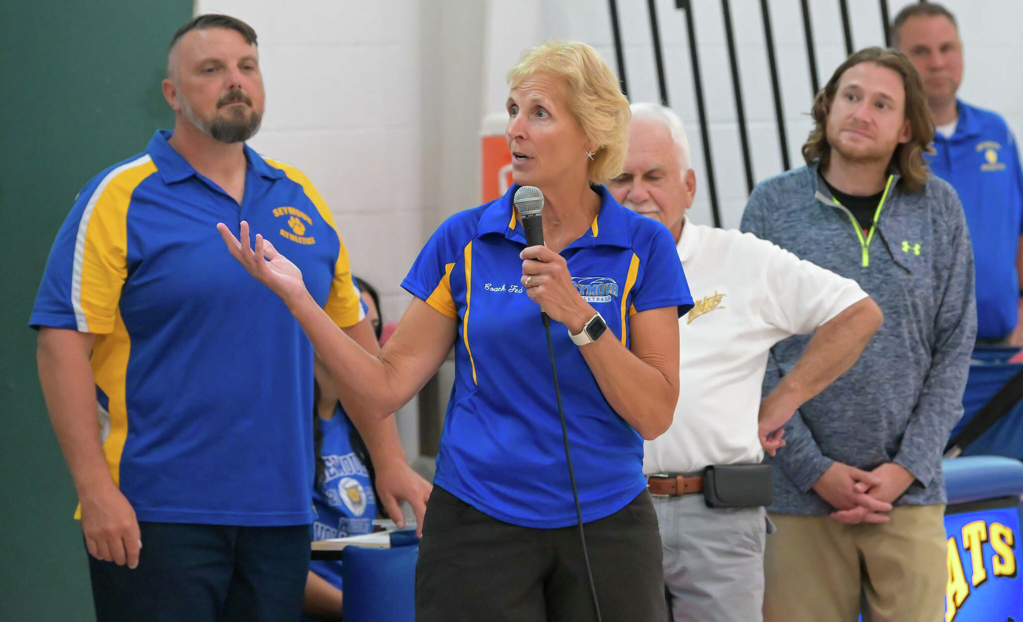 Seymour volleyball's Cathy Federowicz has H.S. court named after her
