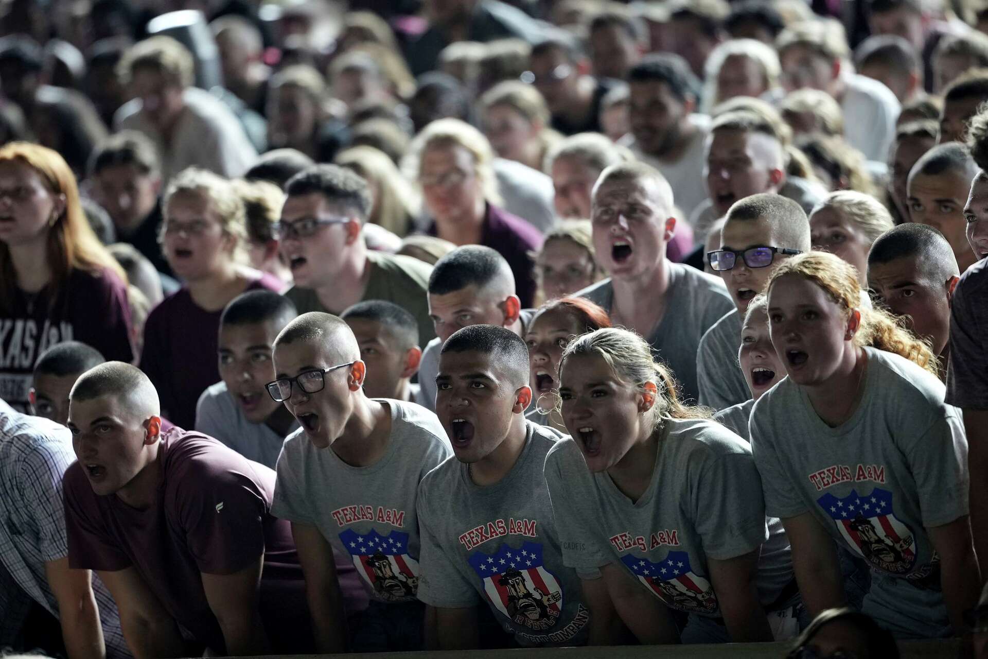 Texas A&M's Midnight Yell is one of the ultimate football traditions
