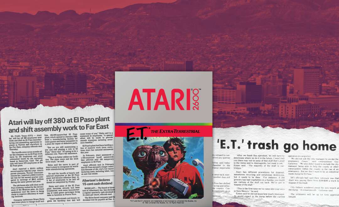 How Atari's 'E.T.' went from a Texas factory to a New Mexico dump
