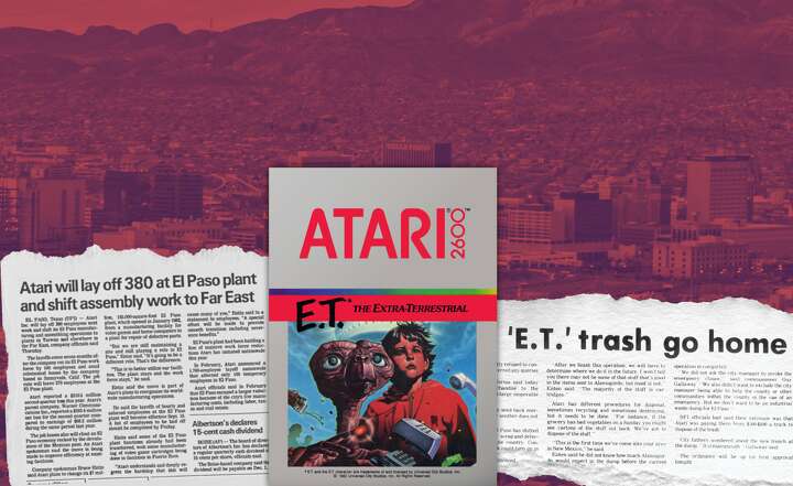 How Atari's 'E.T.' went from a Texas factory to a New Mexico dump