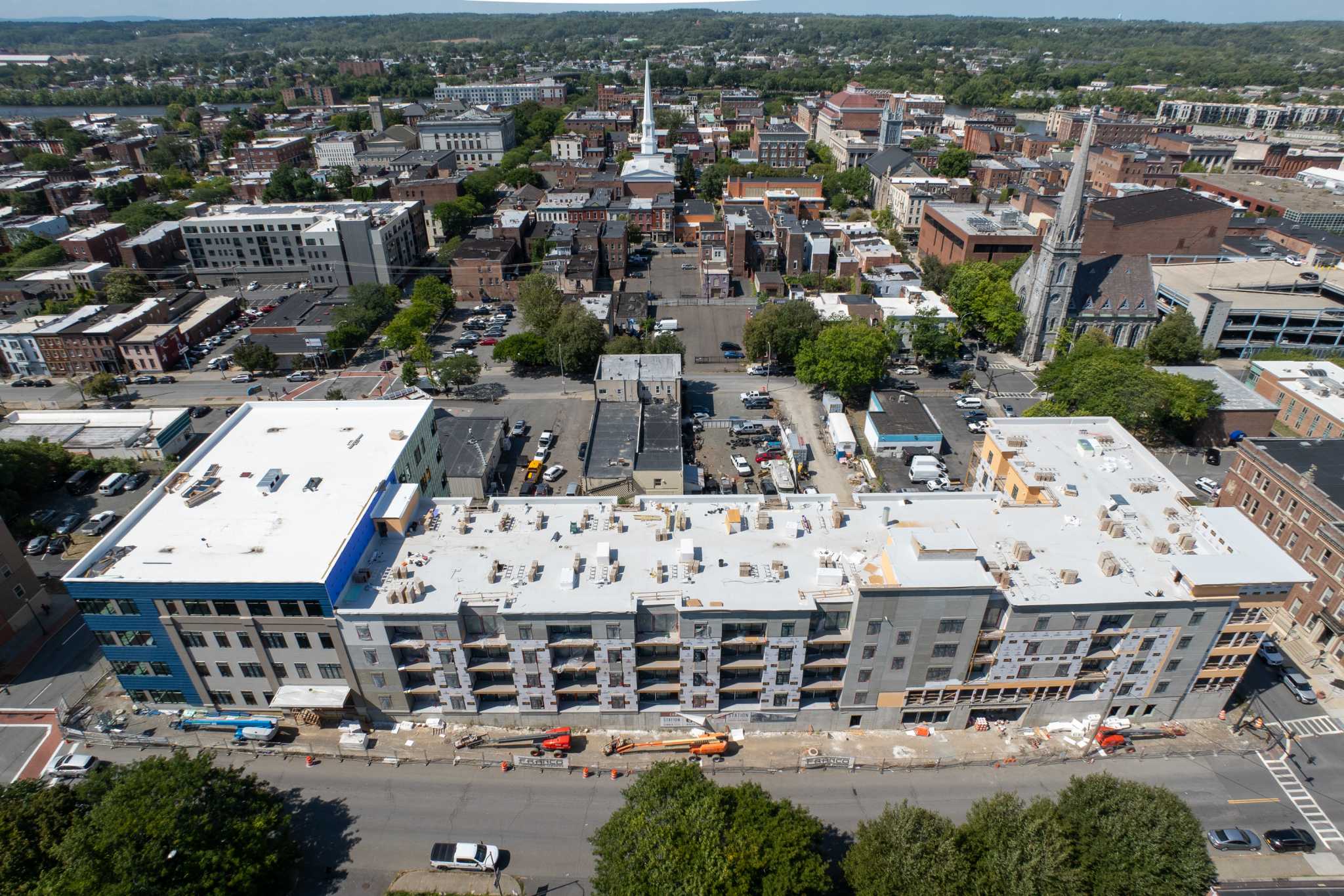 Scaffolds & Cranes: $42 million development in Troy almost complete