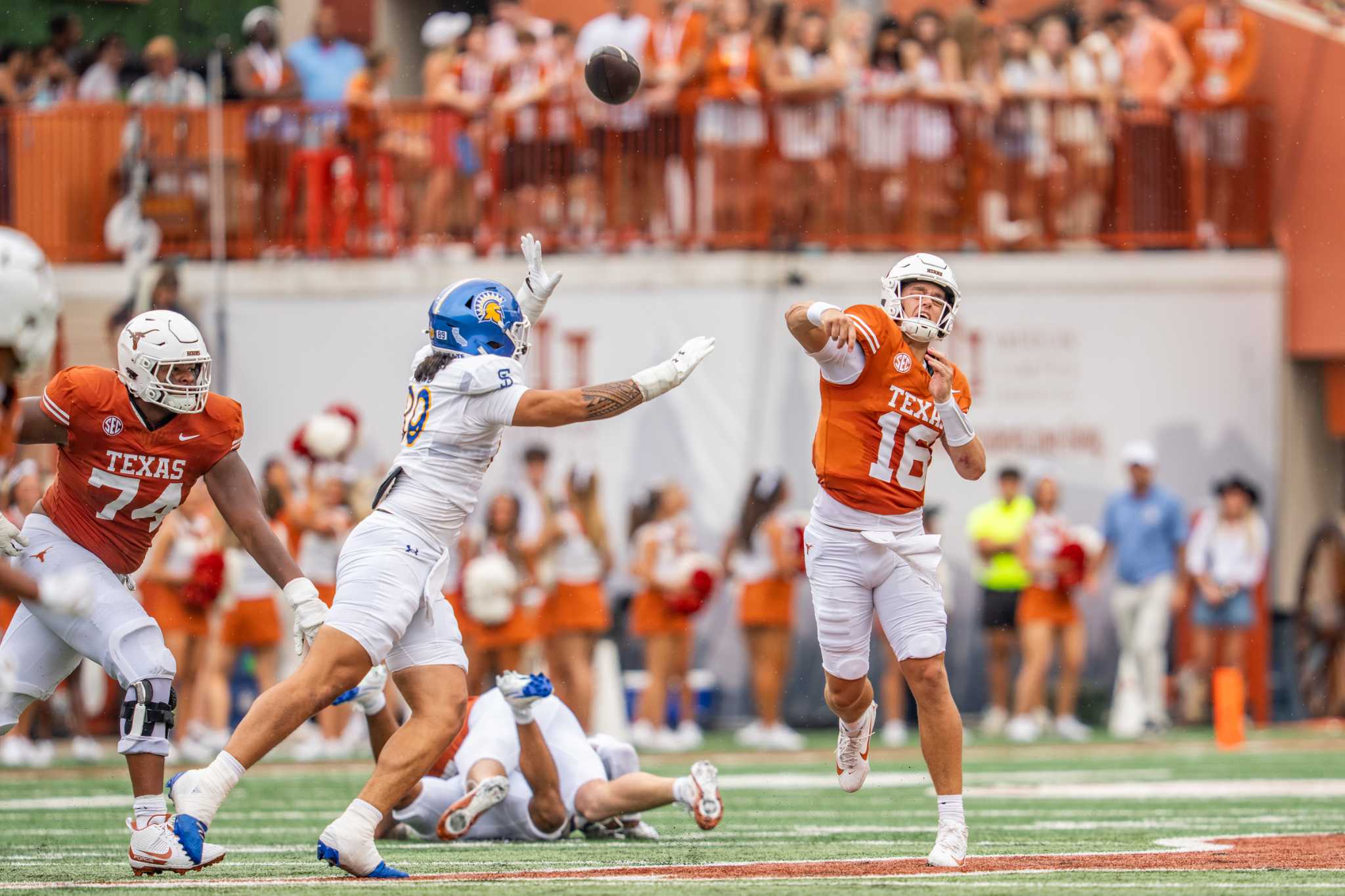 Arch Manning injury update: Did Texas football QB get injured vs SJSU?