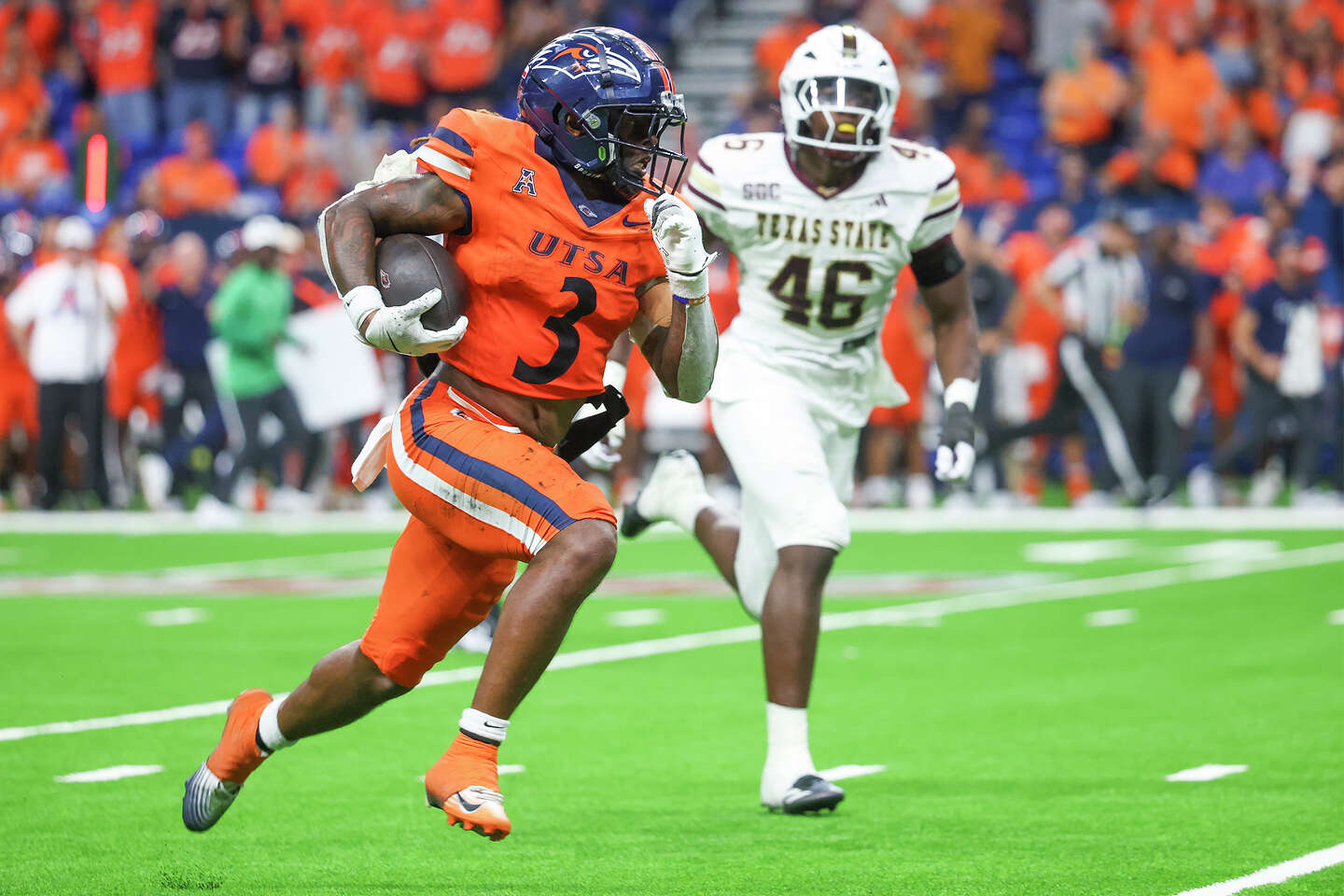 UTSA film study: Fourth-down stop, Texas State's explosives key