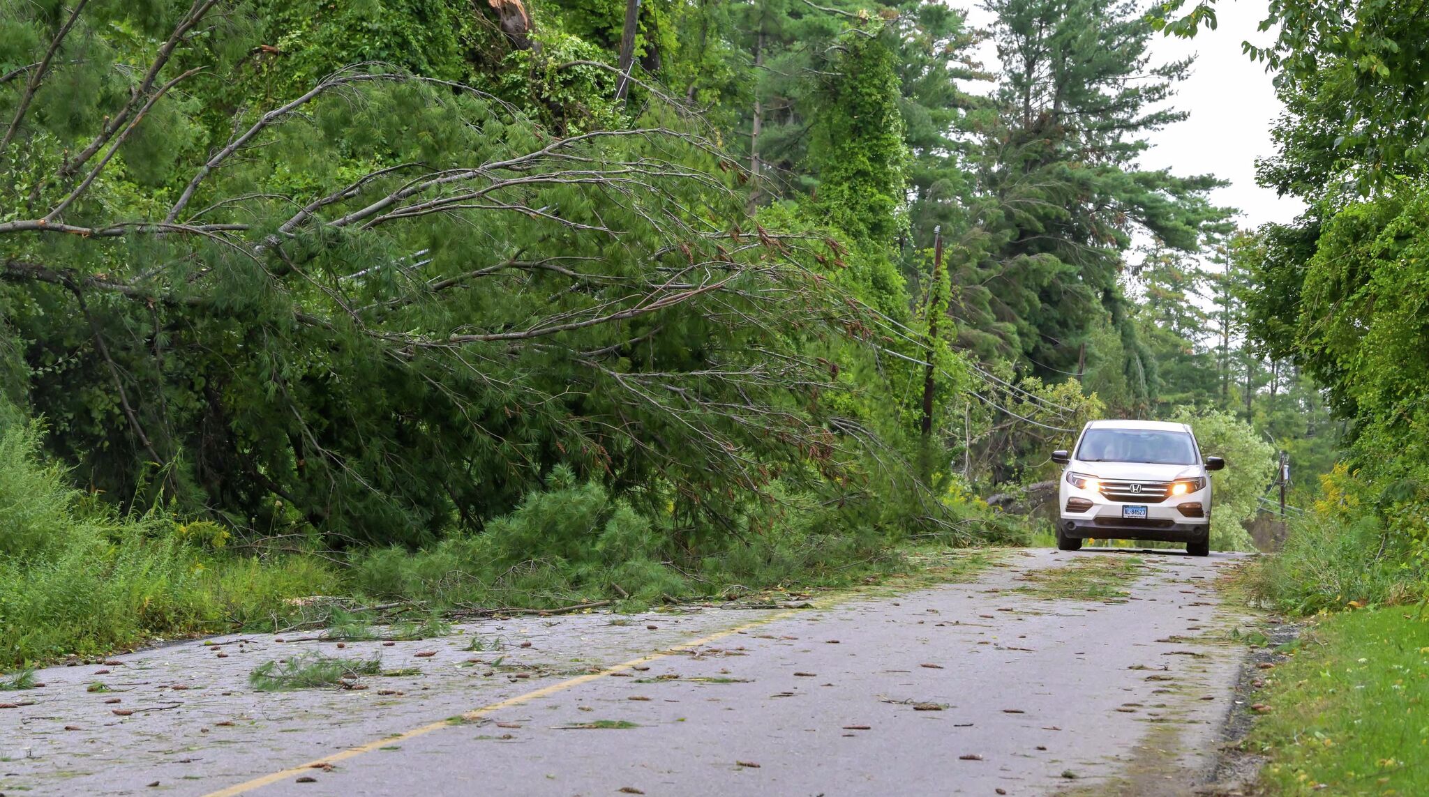 Tornado hit MA town 18 miles from CT border during Saturday storms
