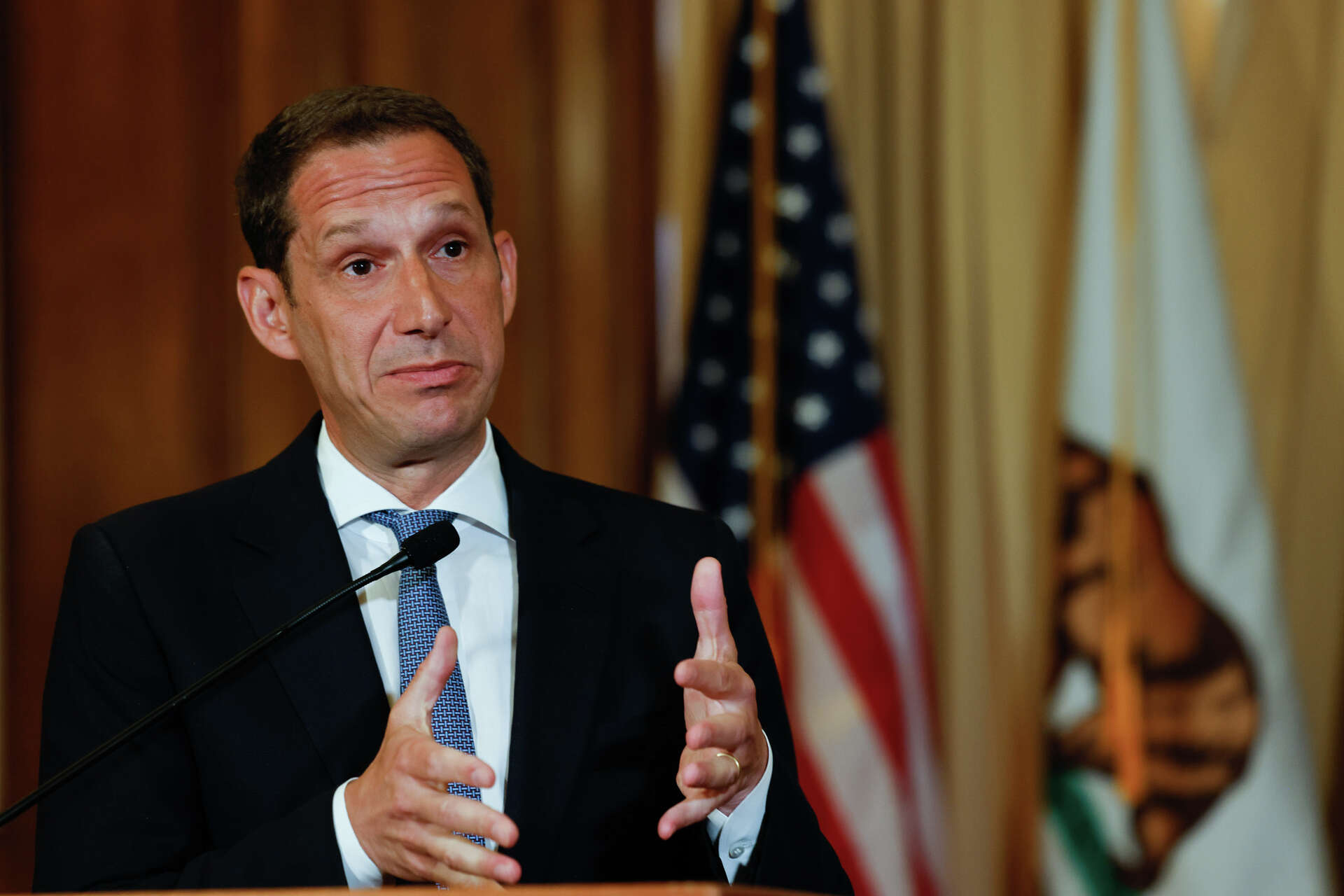 What Daniel Lurie could get by staying silent on Trump