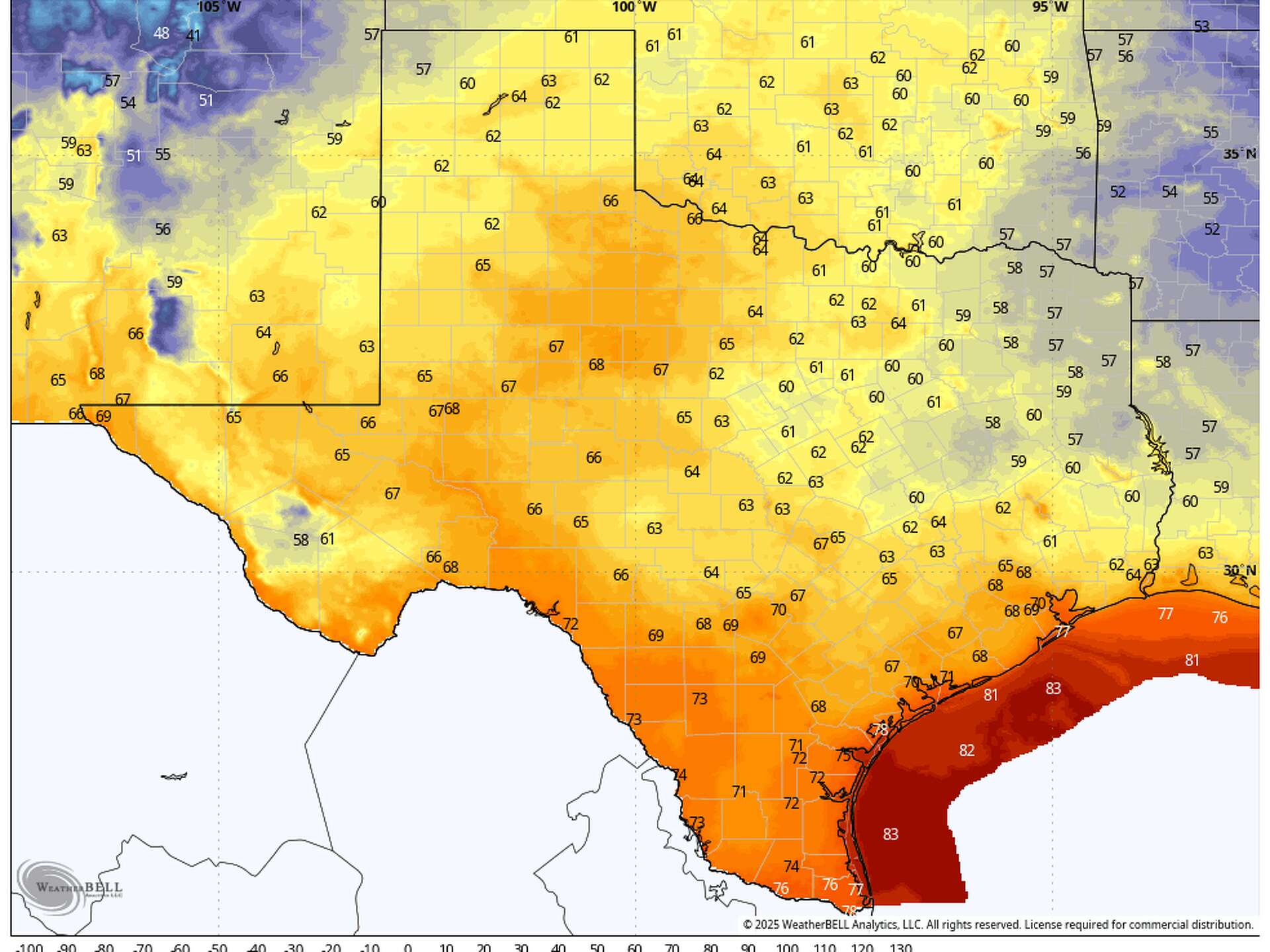 South Texas expecting a big weather pattern change this week