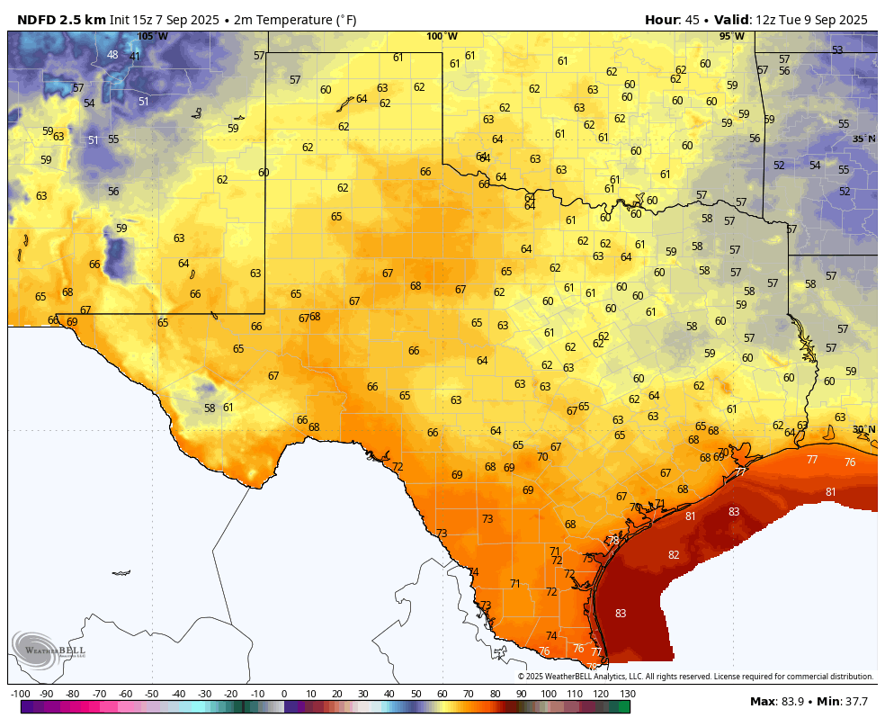 South Texas expecting a big weather pattern change this week