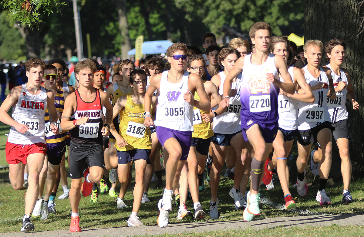 Max Weber's runner-up finish leads CM to third at Granite City Invite