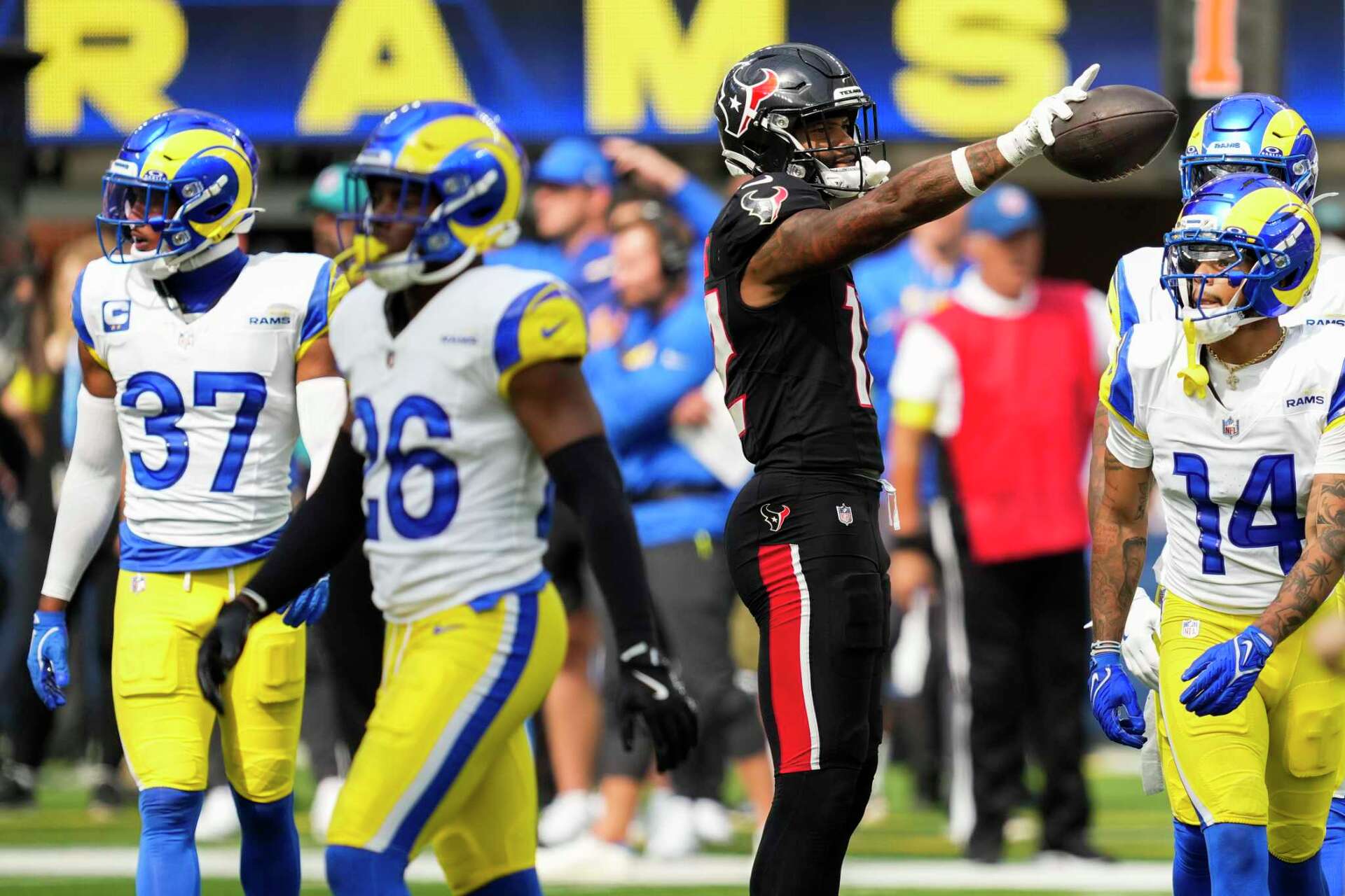 Houston Texans receiver Nico Collins isn't worried by slow start