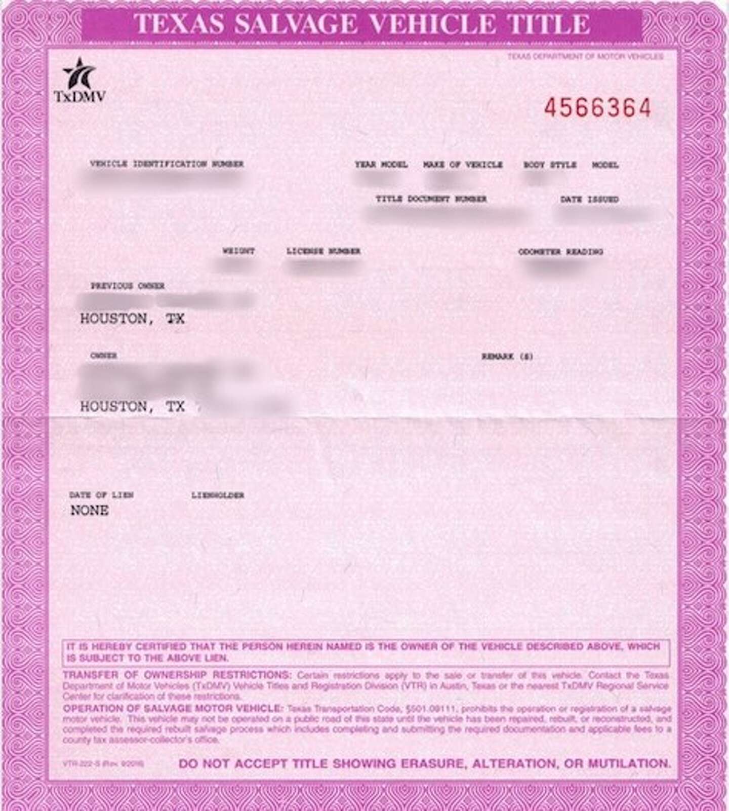 What You Need To Know About Branded Vehicle Titles