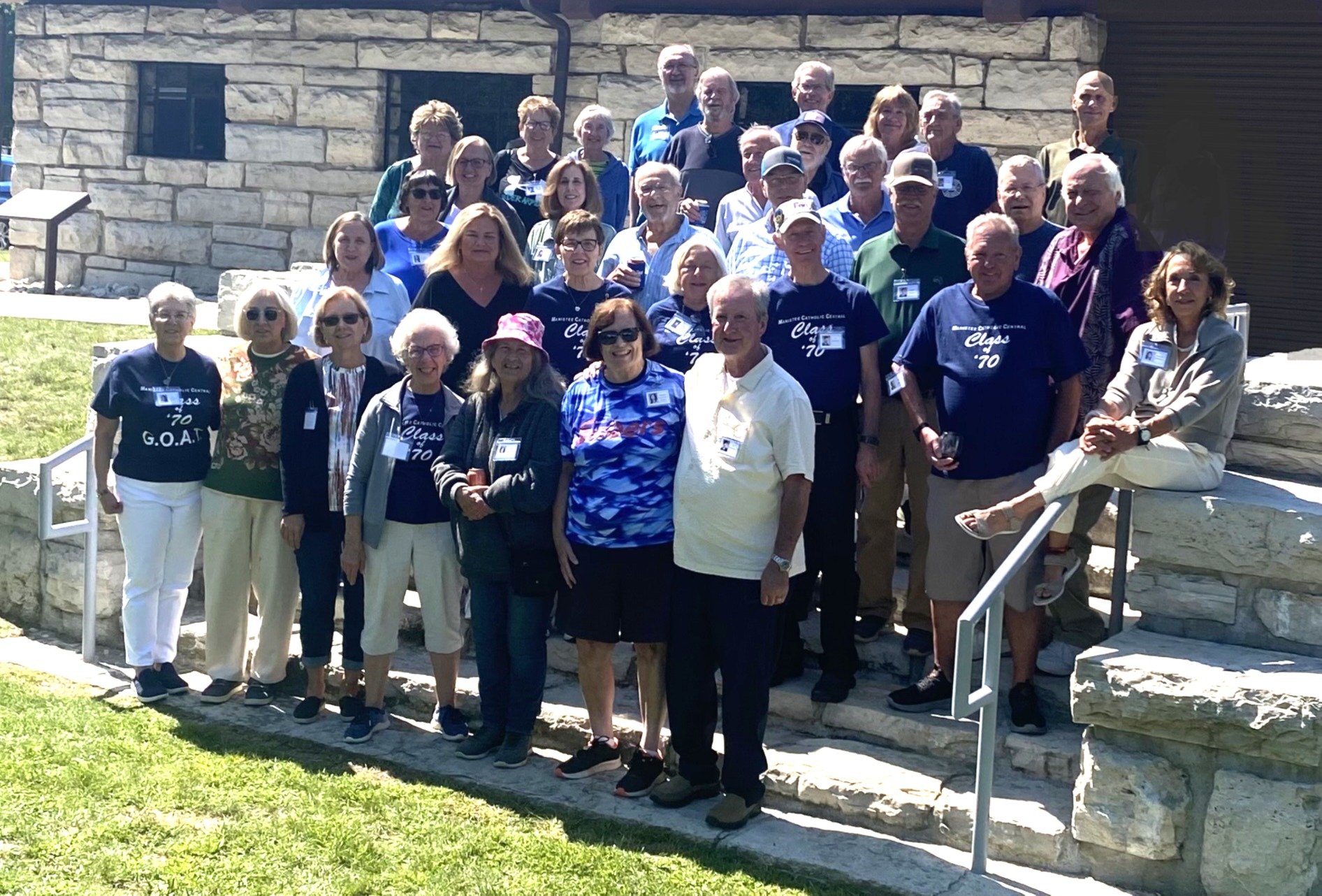 Manistee Catholic Central class of 1970 marks 55th reunion