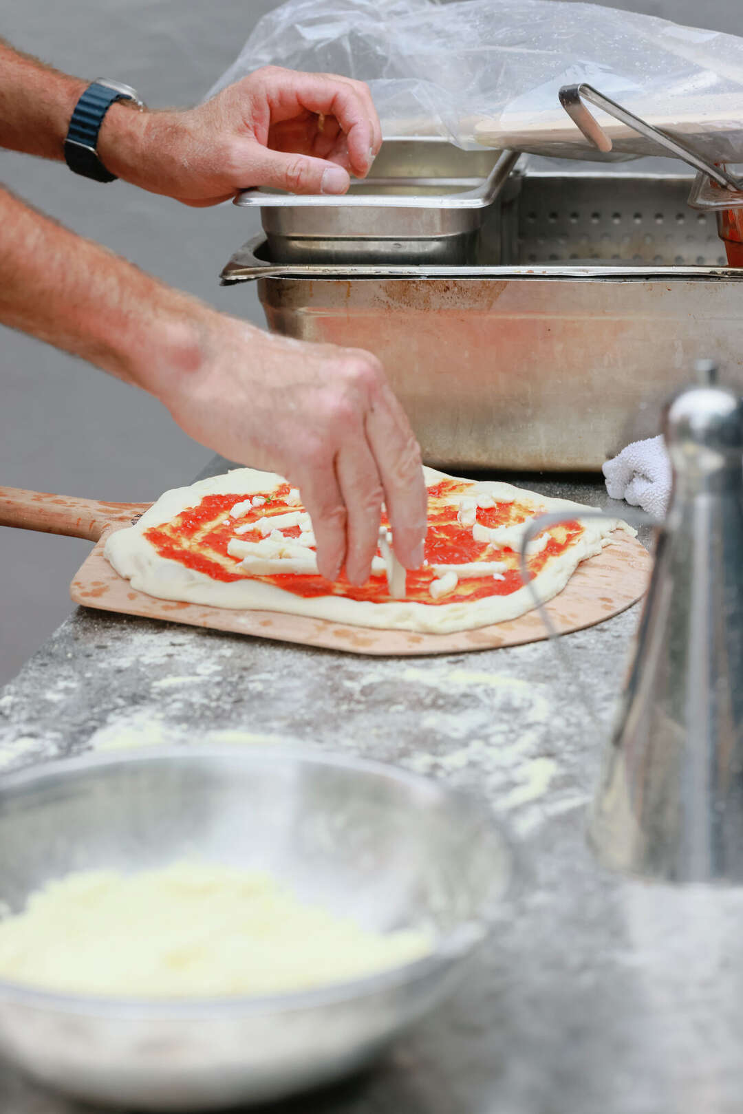 Actors attend new Westport restaurant Massi Co. opening celebration