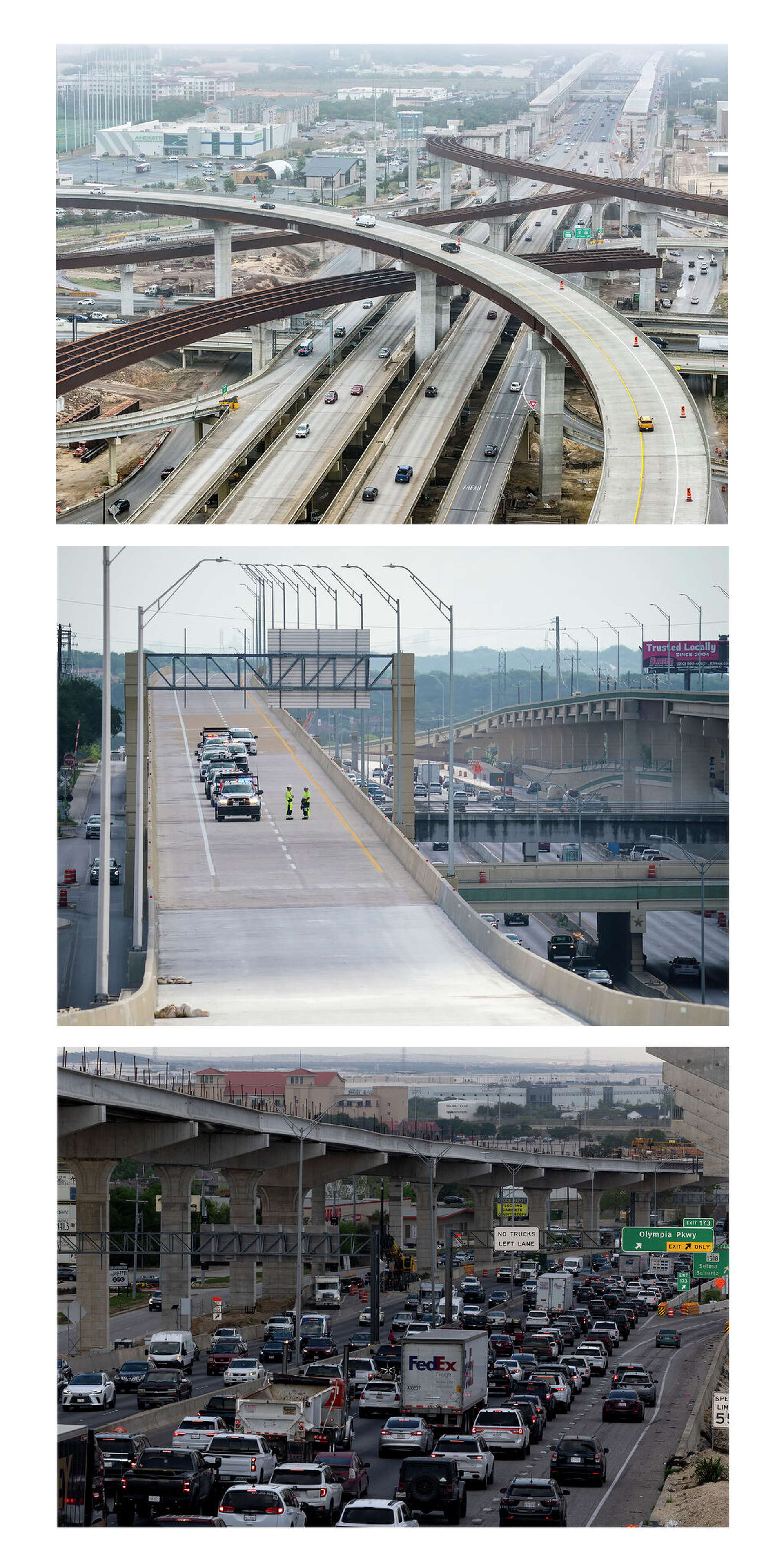 Why are Texas highway interchanges so tall? There are reasons.