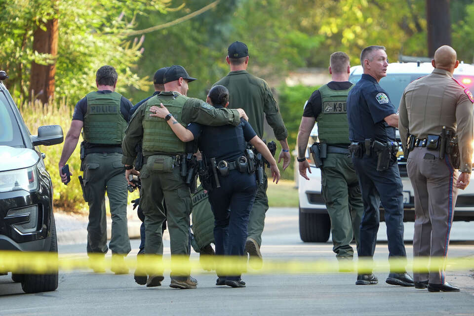 See photos after officer-involved shooting in Austin ends with arrest