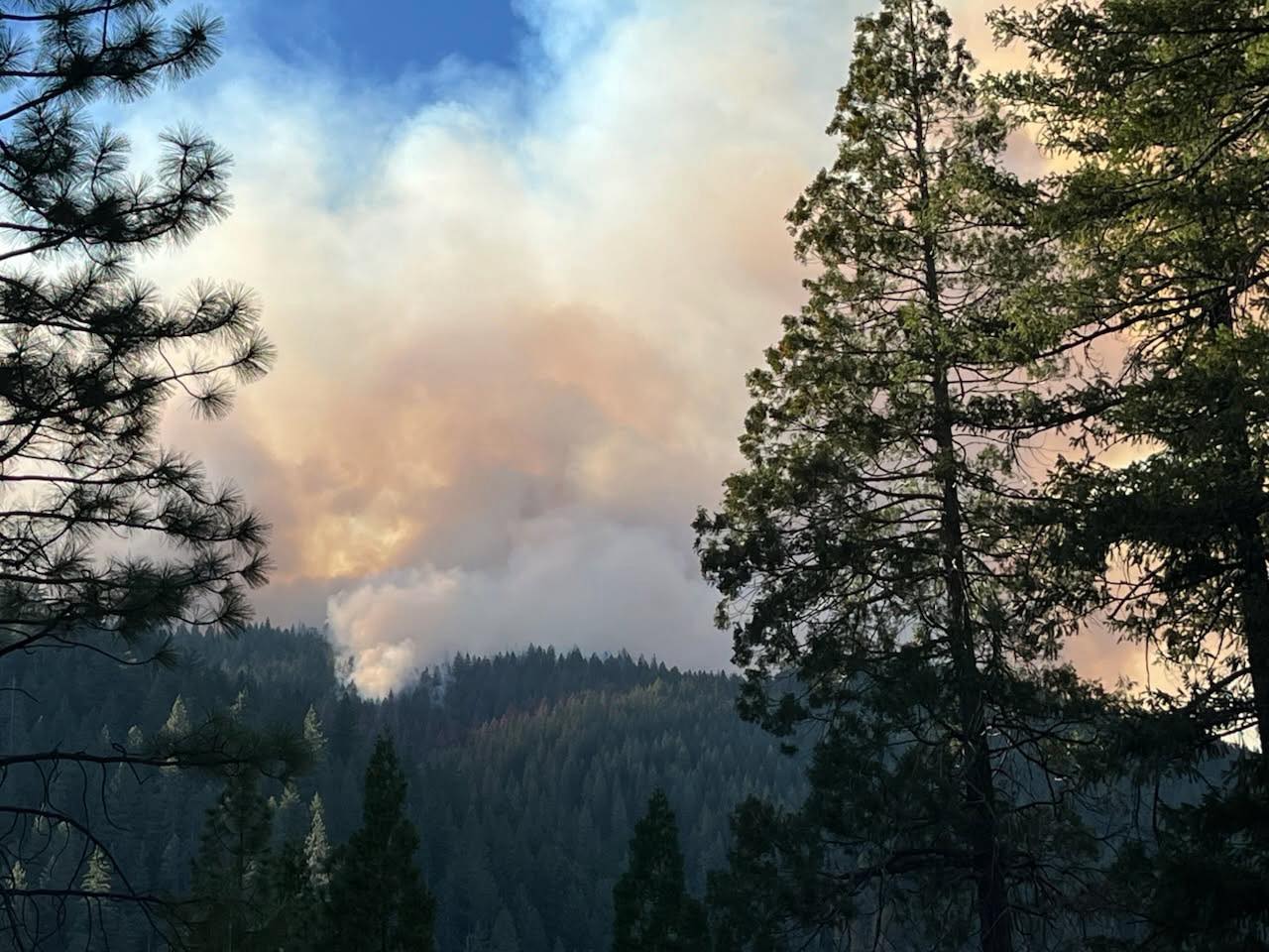 Someone's campfire sparked wildfire in Northern Calif., officials say