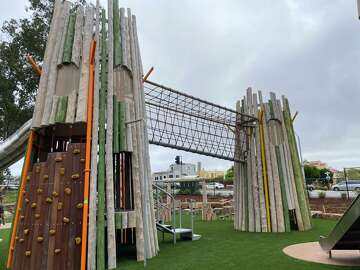 Stern Grove playground with tree house towers opens in SF