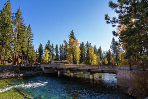 Demolition of iconic Lake Tahoe bridge underway