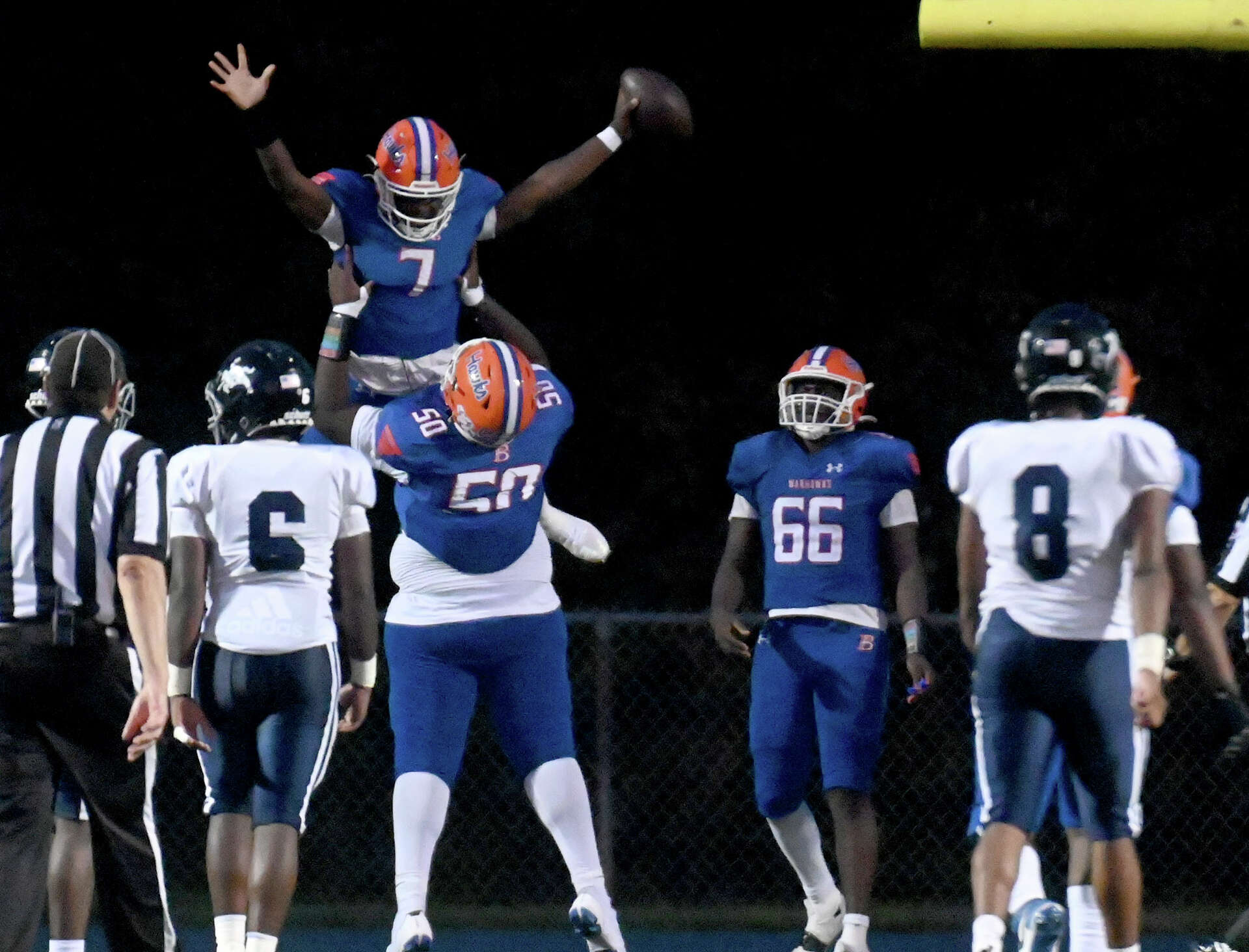Ansonia High School football tops Bloomfield in season opener