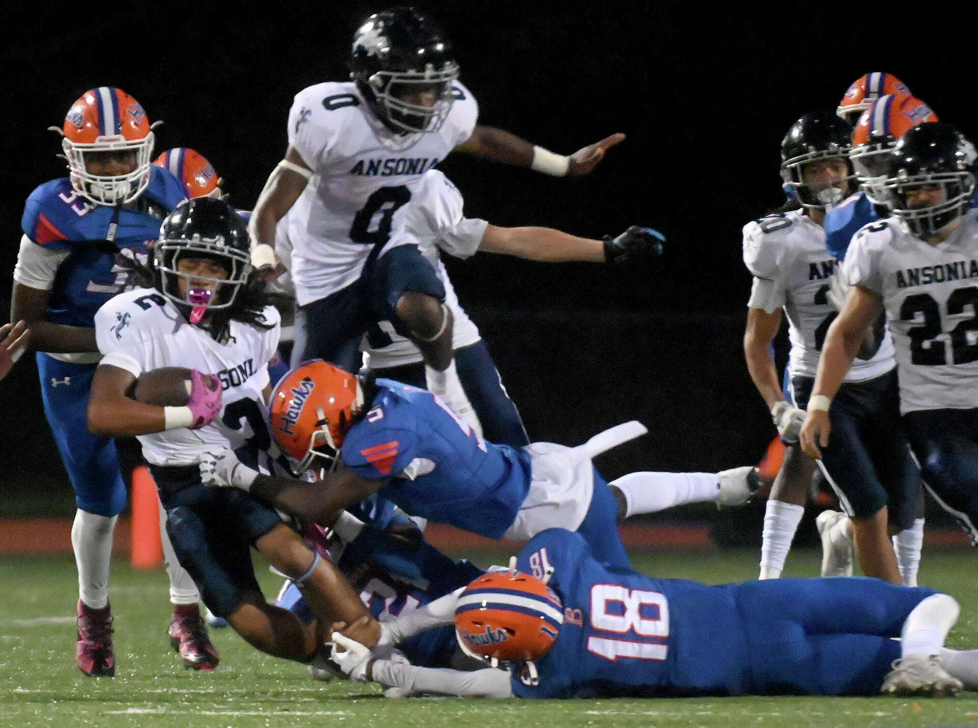 Ansonia High School football tops Bloomfield in season opener